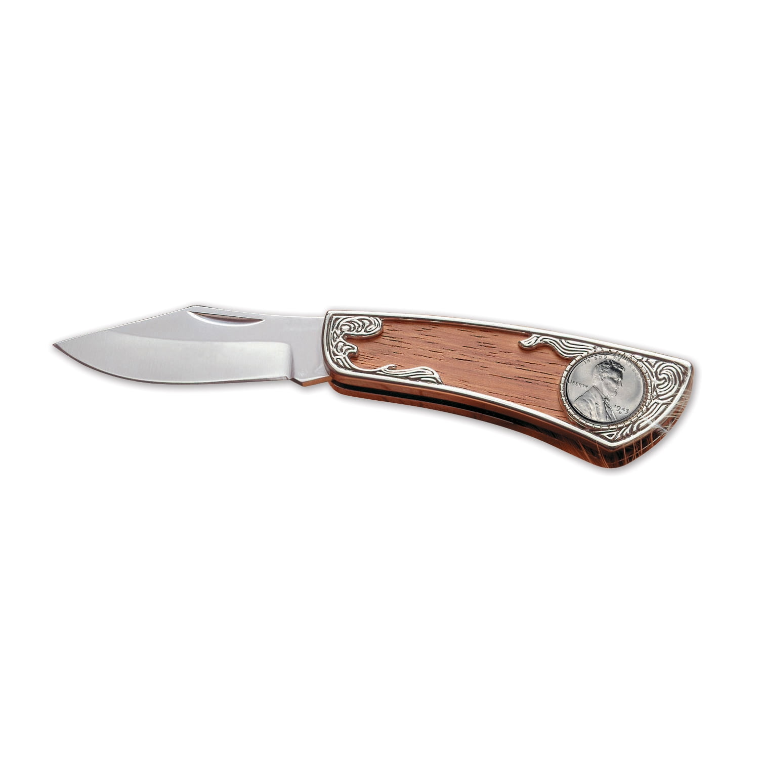 American Coin Treasures 1943 Lincoln Steel Penny Pocket Knife - Walmart.com