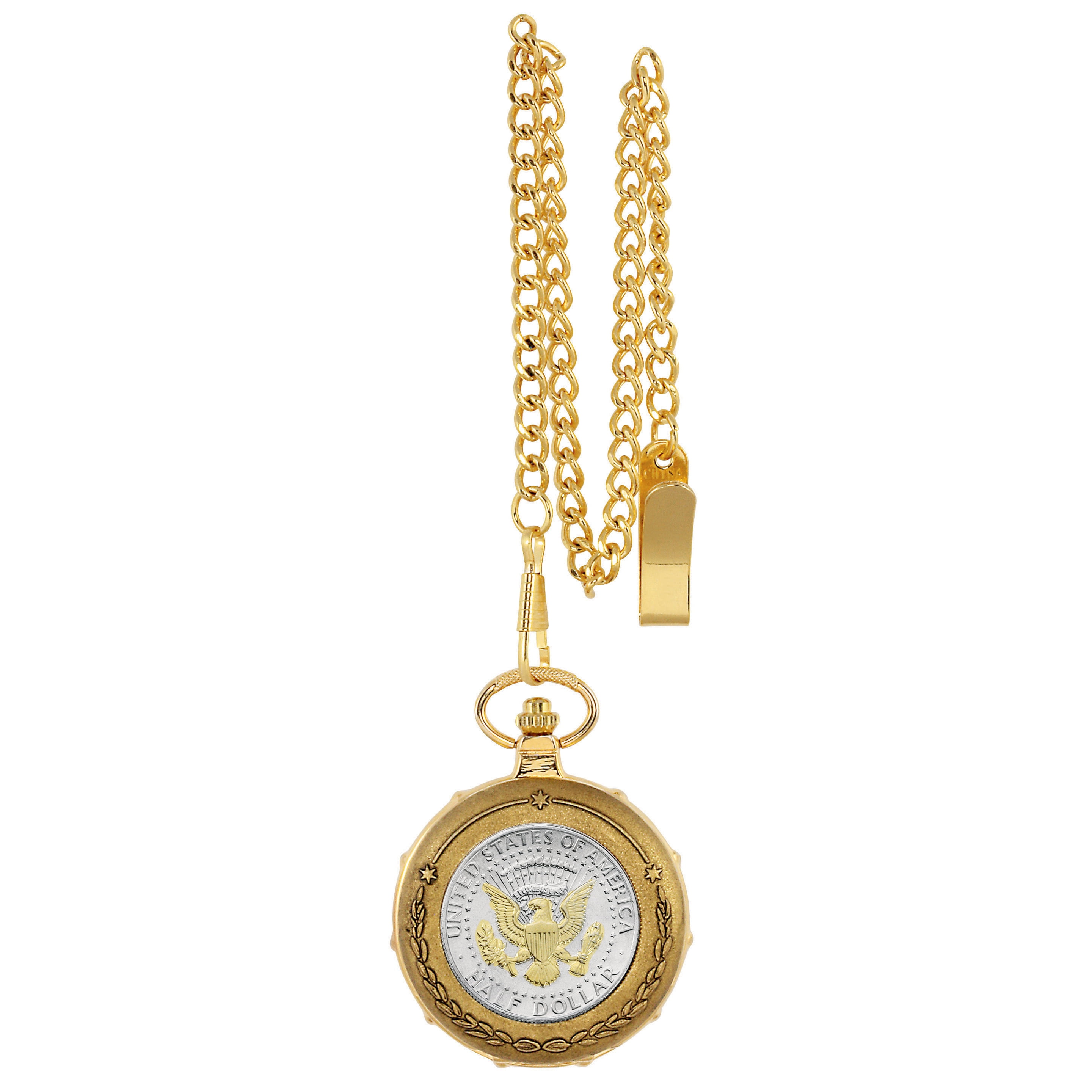 American Coin Treasures Selectively Gold-Layered Presidential Seal Half ...