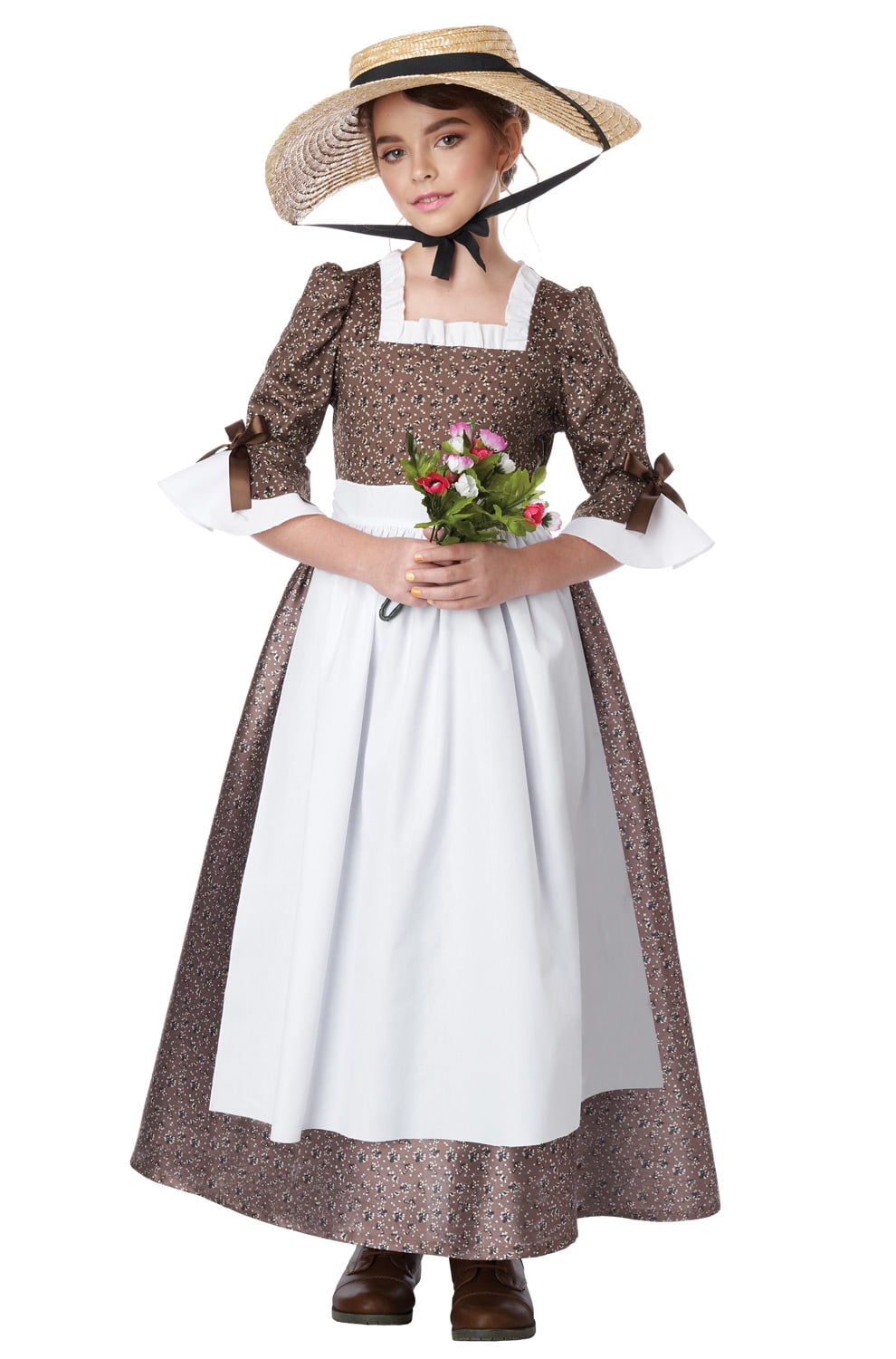 American Colonial Dress Child Costume - Walmart.com