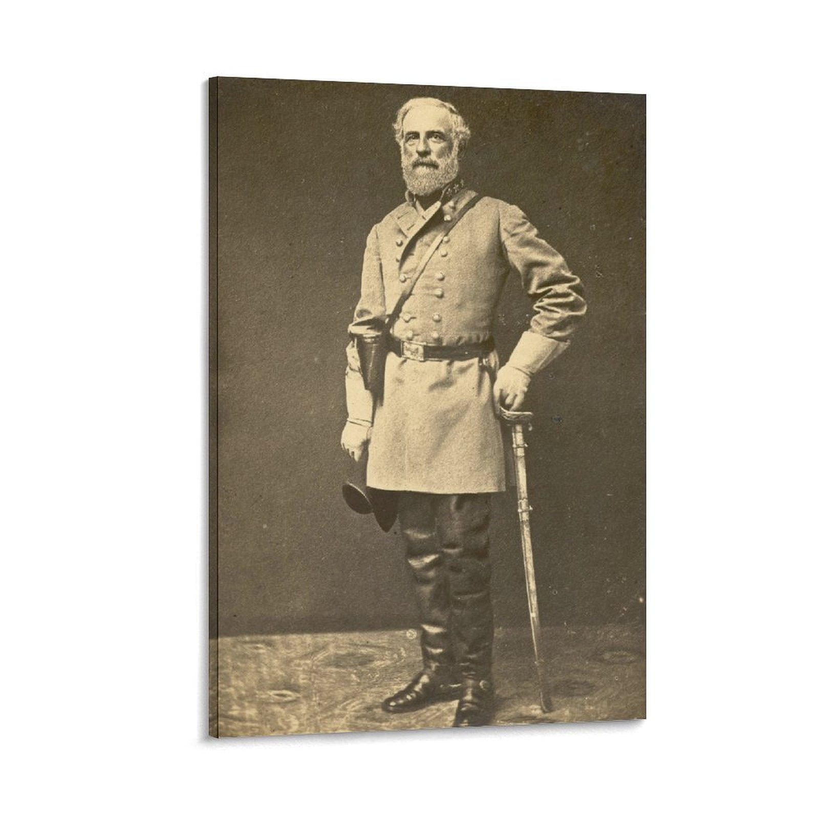 American Confederate General Robert E. Lee Retro Celebrity Poster Home ...