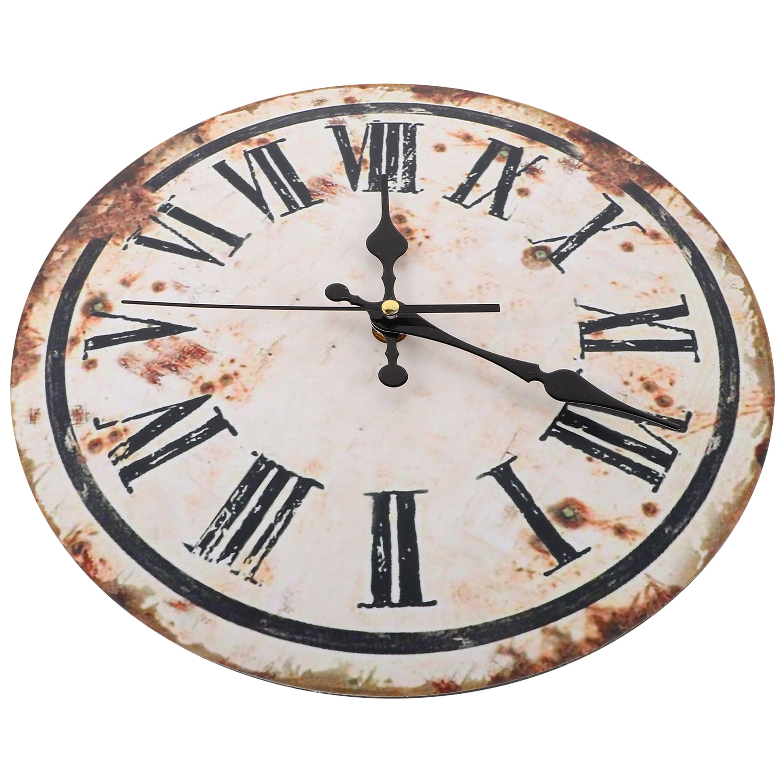 American Country Retro Industrial Style Wall Clock Home Decoration (12 ...