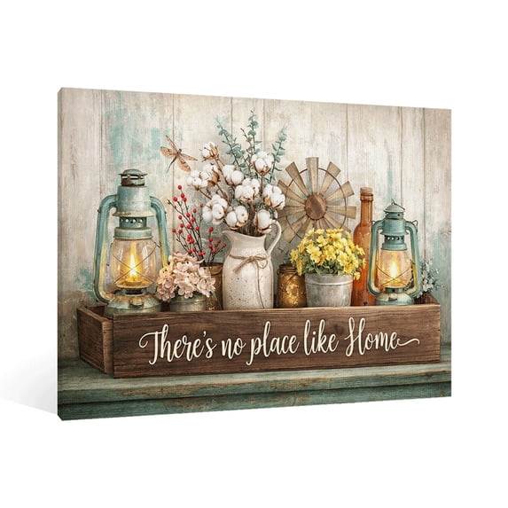 American Country Style Frameless Wall Art Rustic Wooden Tray Decorative ...