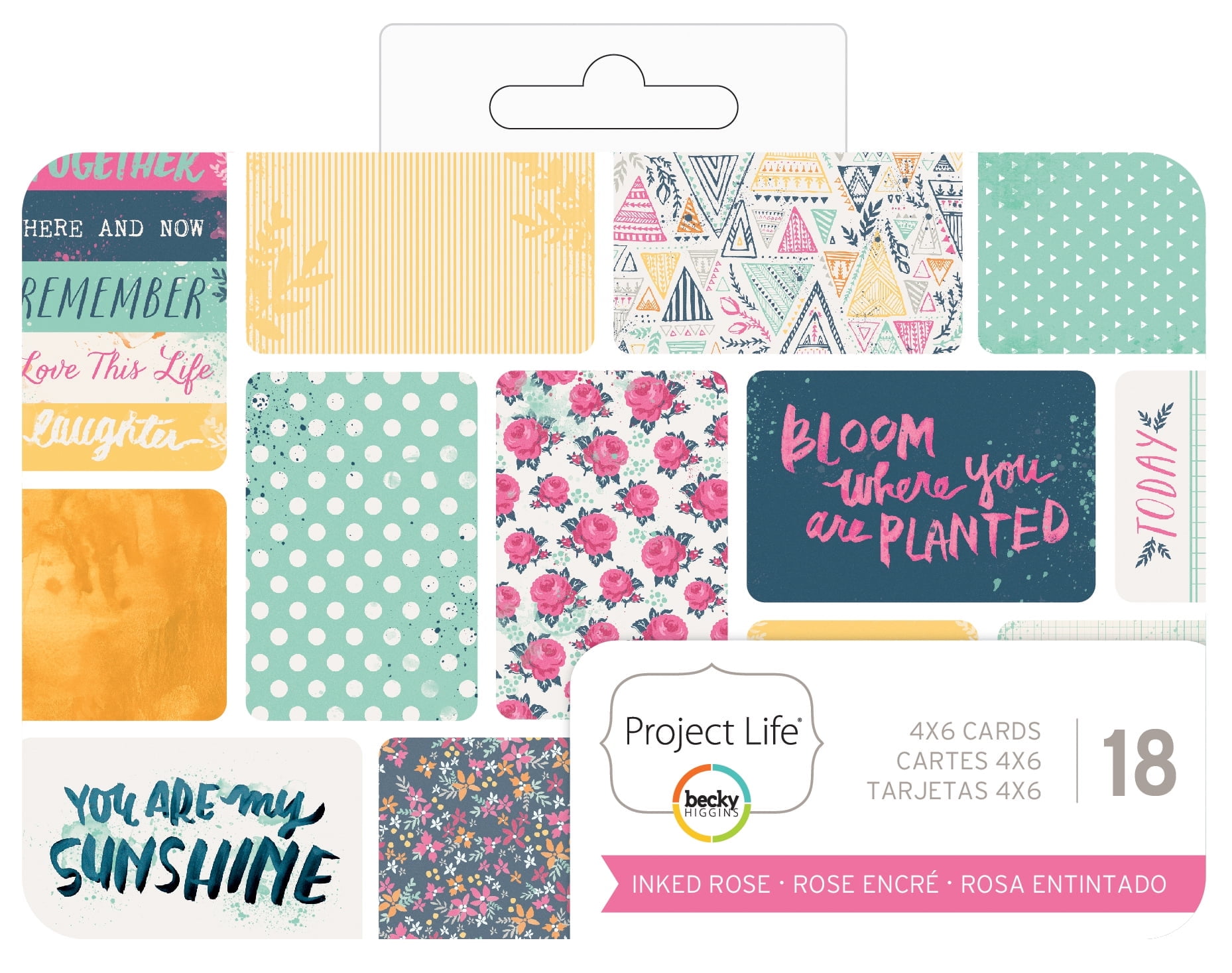 American Craft Becky Higgins - Project Life - 4 x 6 - Theme Cards ...