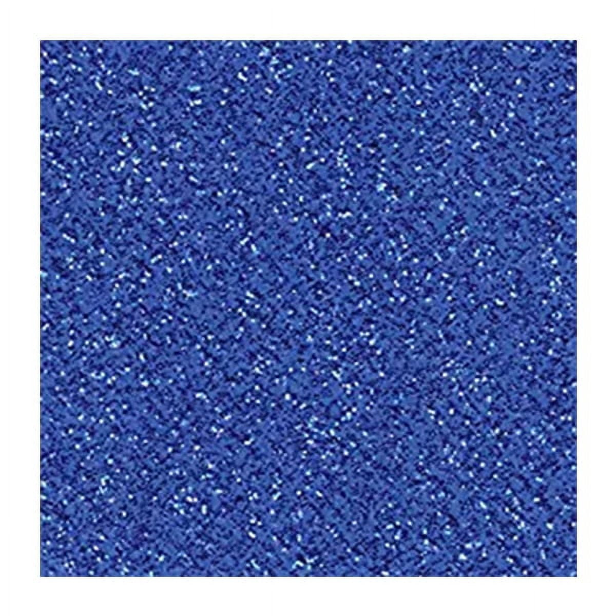 Blue Glitter Silk Cardstock Blue Mirri Circle Rocker Cards And