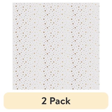 DCWV Double-Sided Cardstock Stack 12"X12" 36/Pkg Solid Gold W/Gold Foil ...