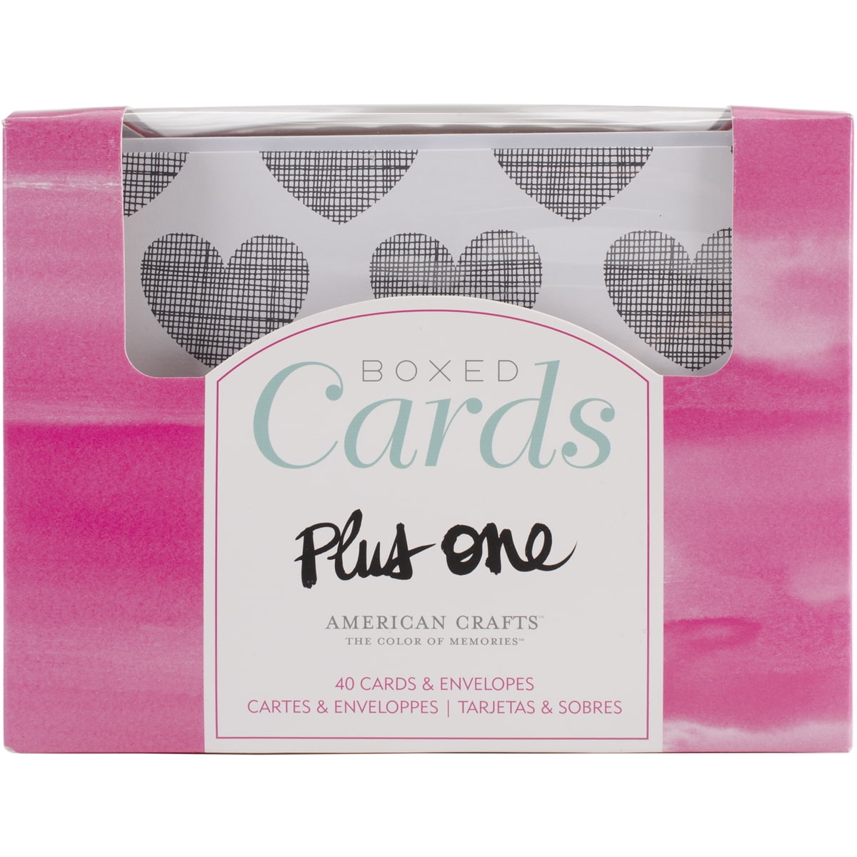 American Crafts A2 Cards & Envelopes (4.25X5.5) - Amy Tan-Plus One ...