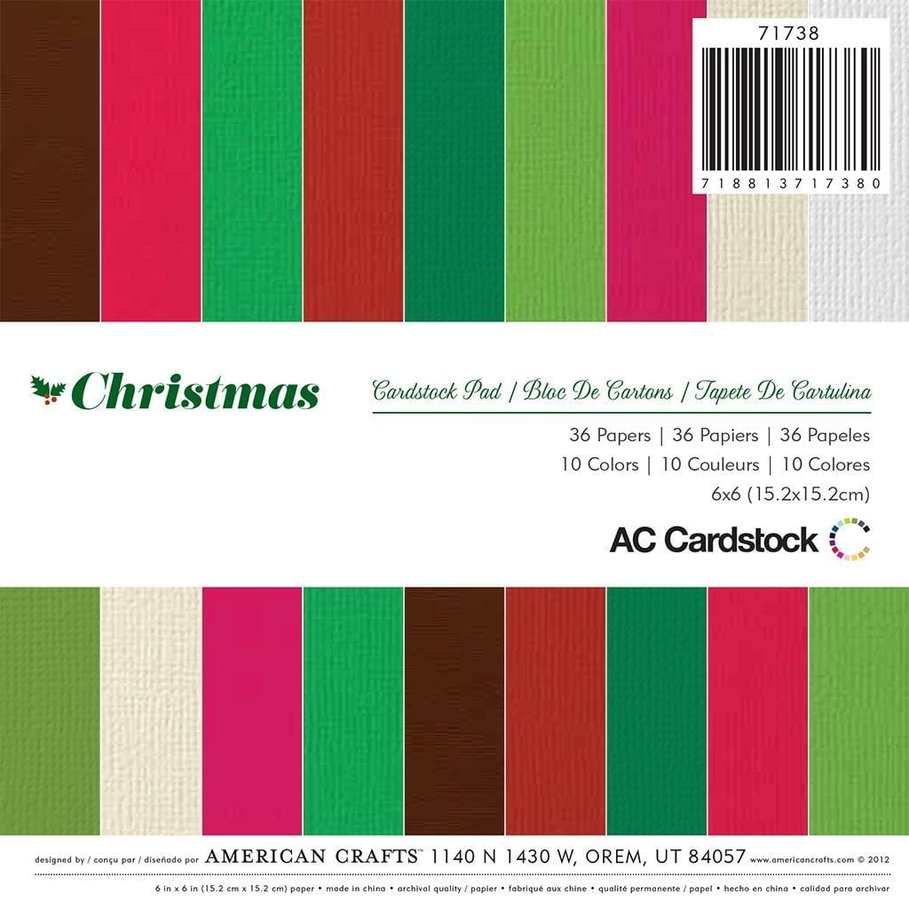 Christmas Cardstock Paper