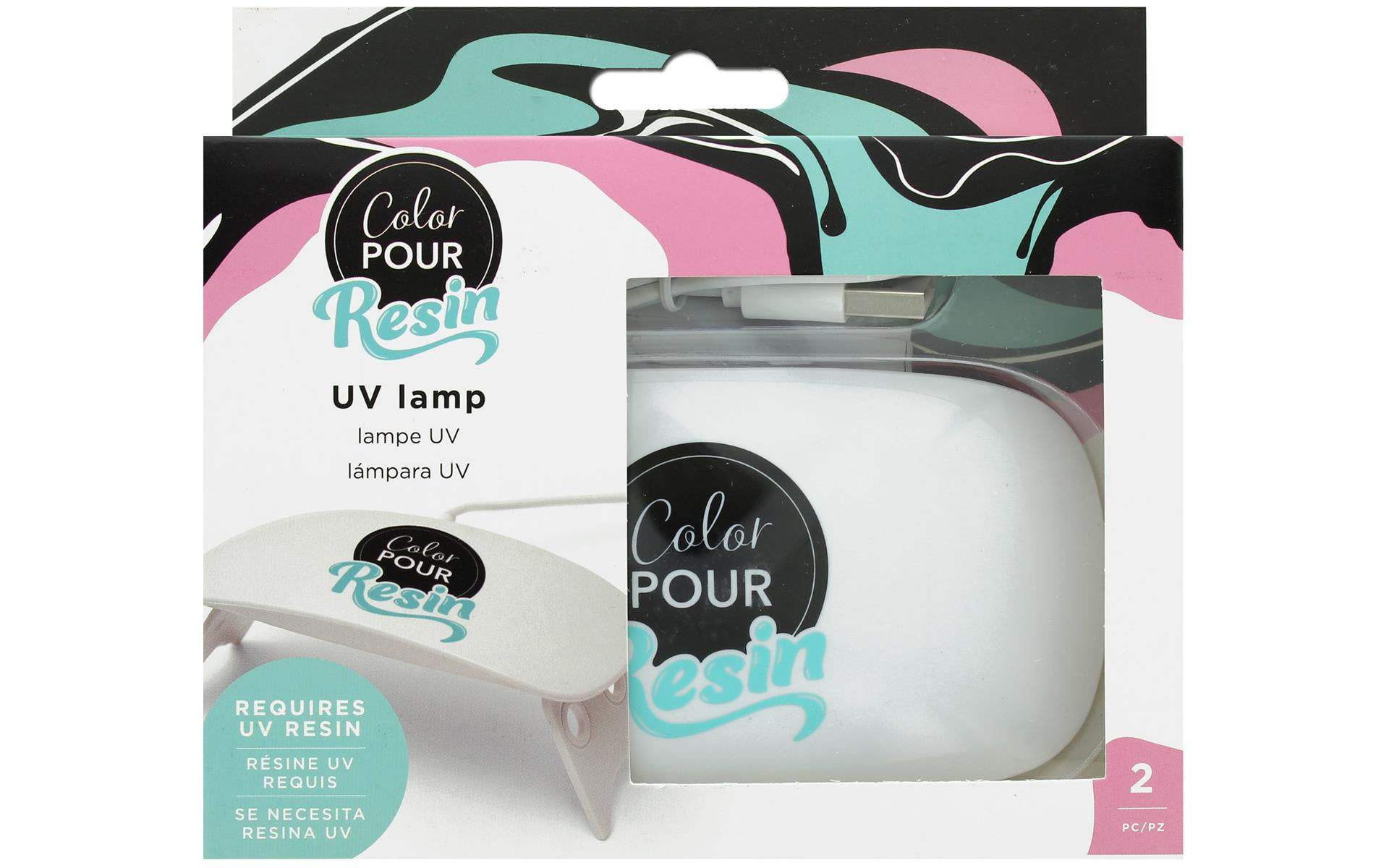 American Crafts Color Pour Resin Mini UV Resin Light - Walmart.com