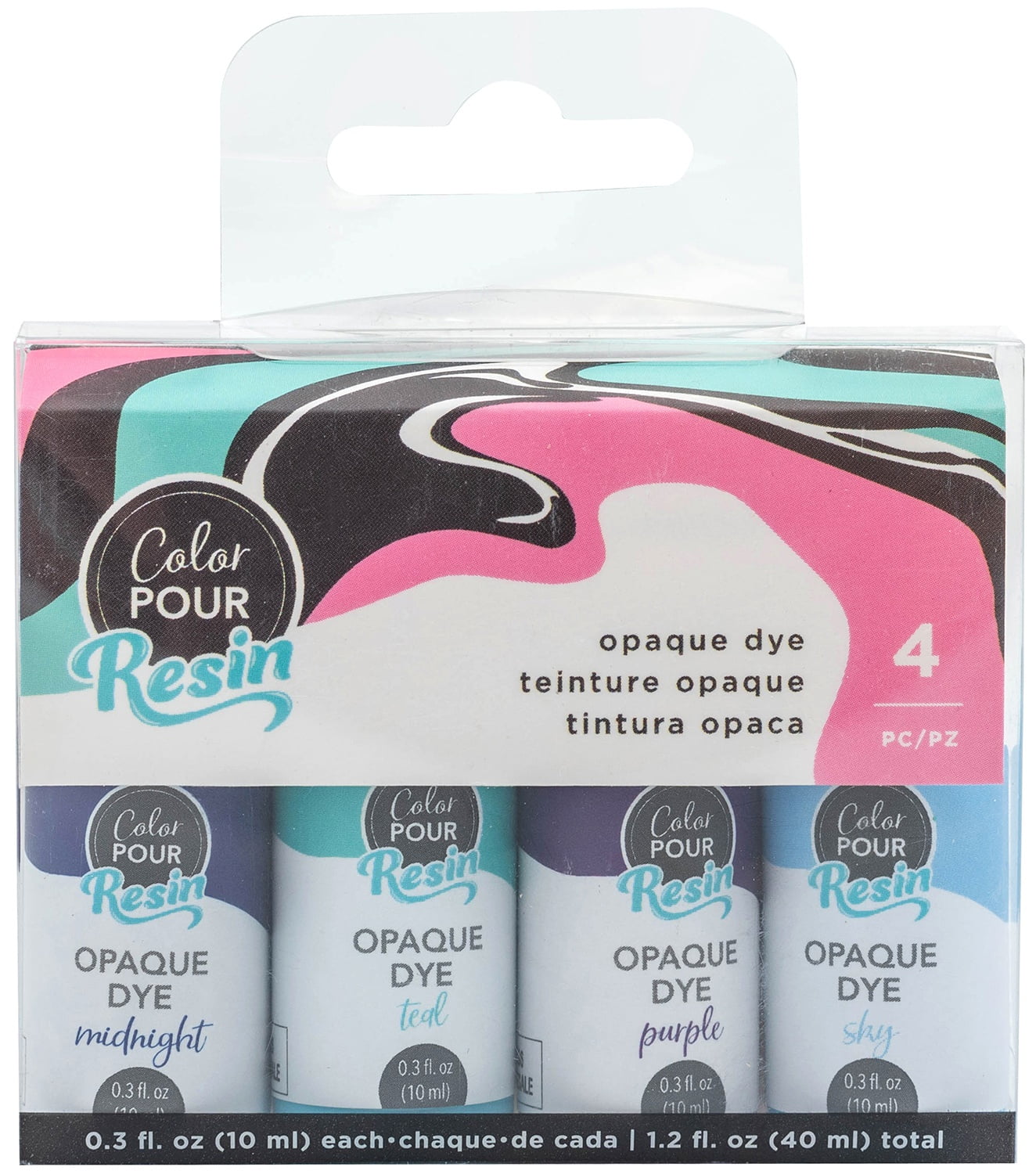American Crafts Color Pour Resin Opaque Dye-Galaxy - Walmart.com