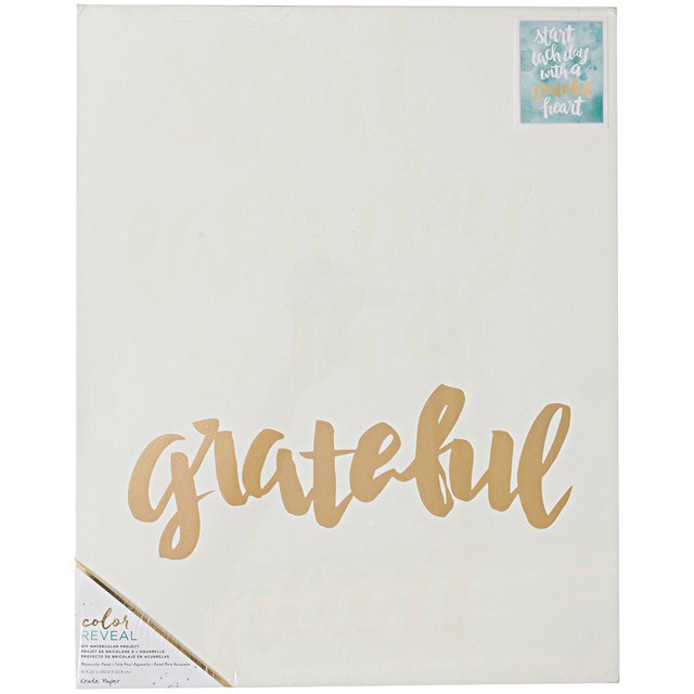 American Crafts Crate Paper Color Reveal Collection Watercolor Panel 16 ...