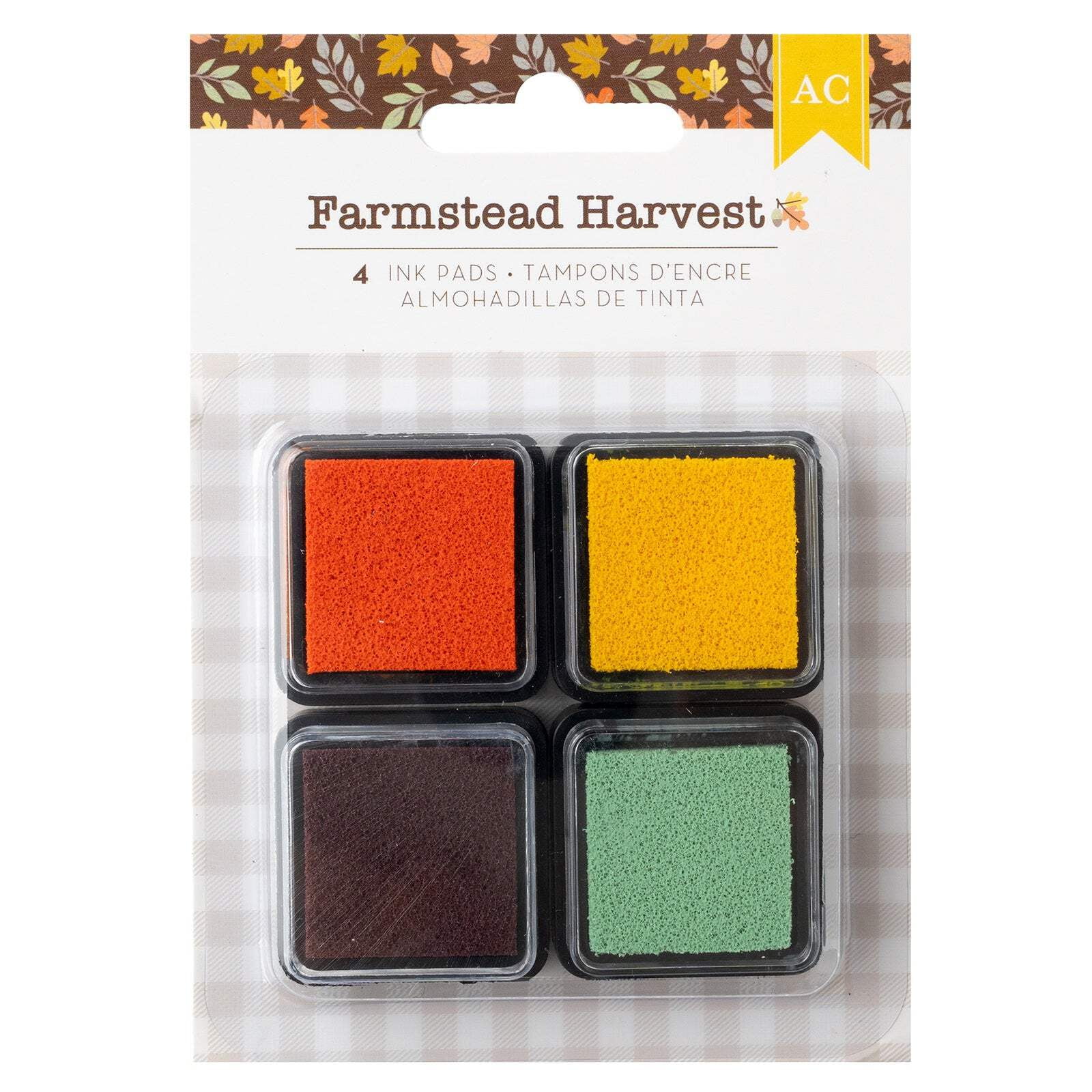 American Crafts Farmstead Harvest Ink Pads-4/Pkg - Walmart.com