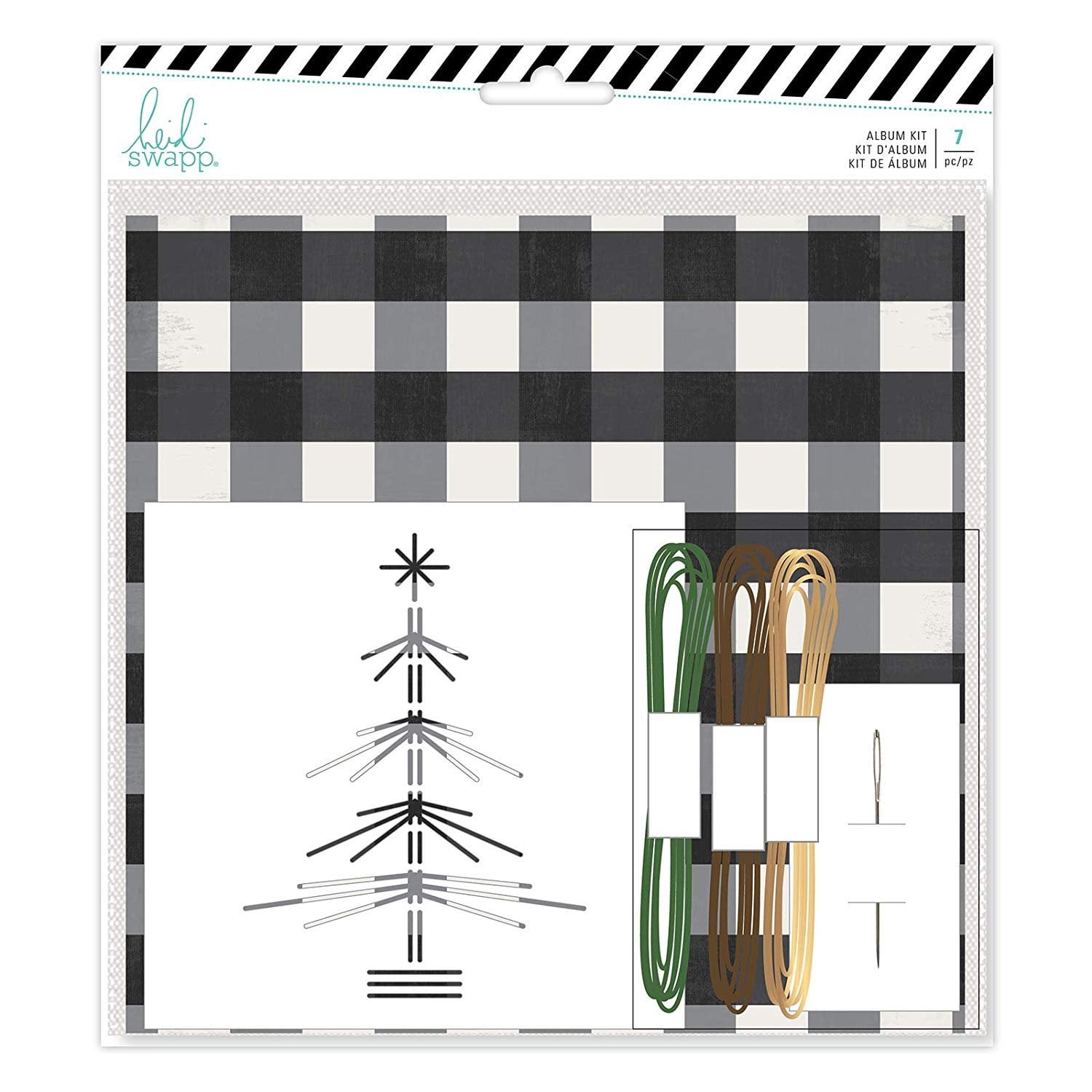 American Crafts Heidi Swapp 8" x 8" Scrapbook Album Kit - Winter ...