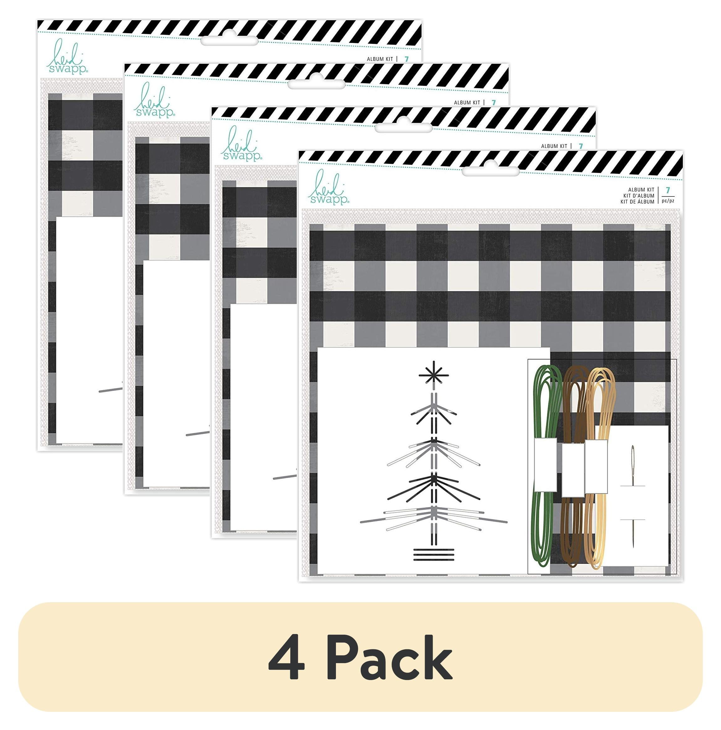 (4 pack) American Crafts Heidi Swapp 8" x 8" Scrapbook Album Kit ...