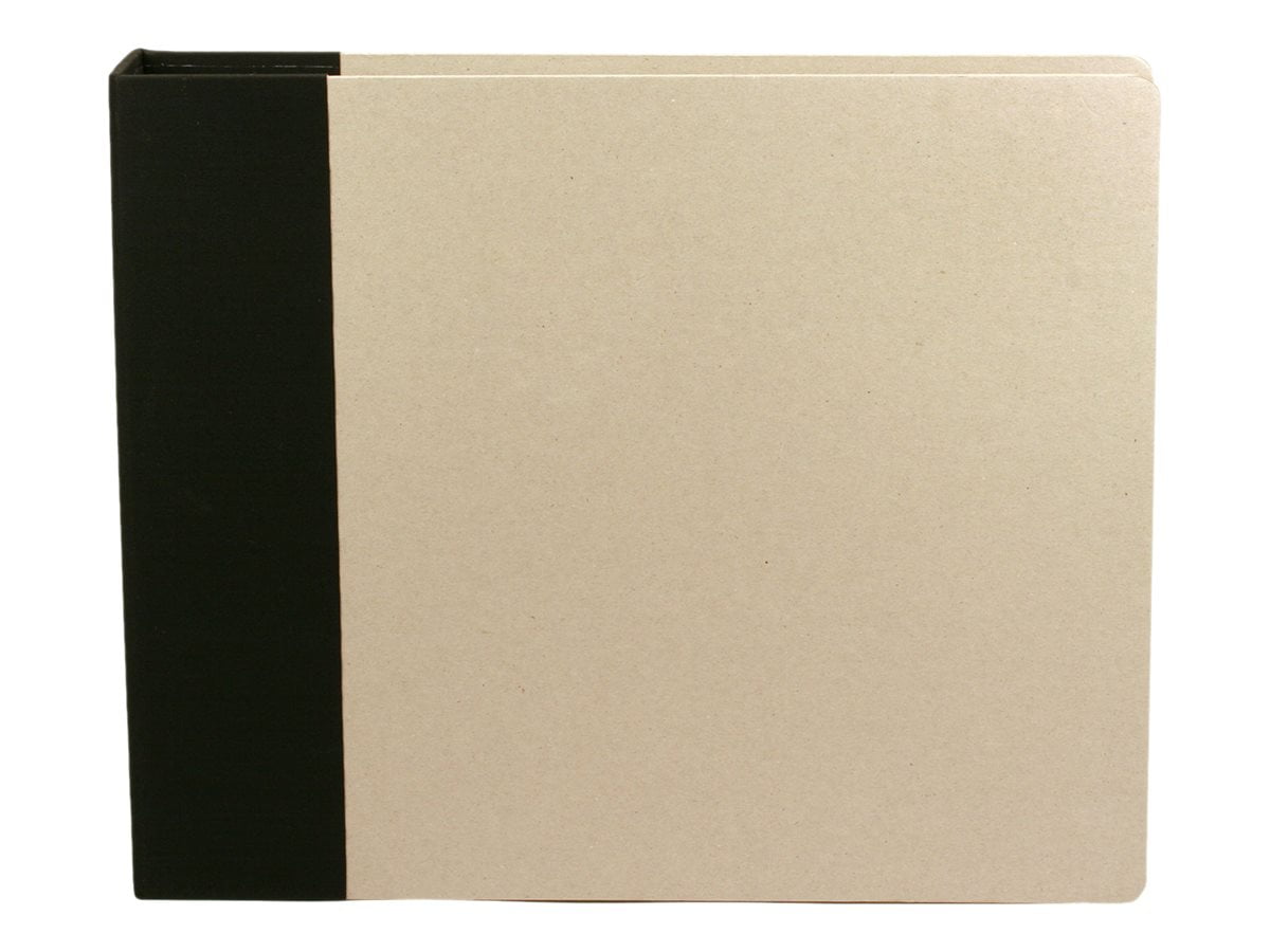 American Crafts Modern D-Ring Album 12"X12"-Black - Walmart.com
