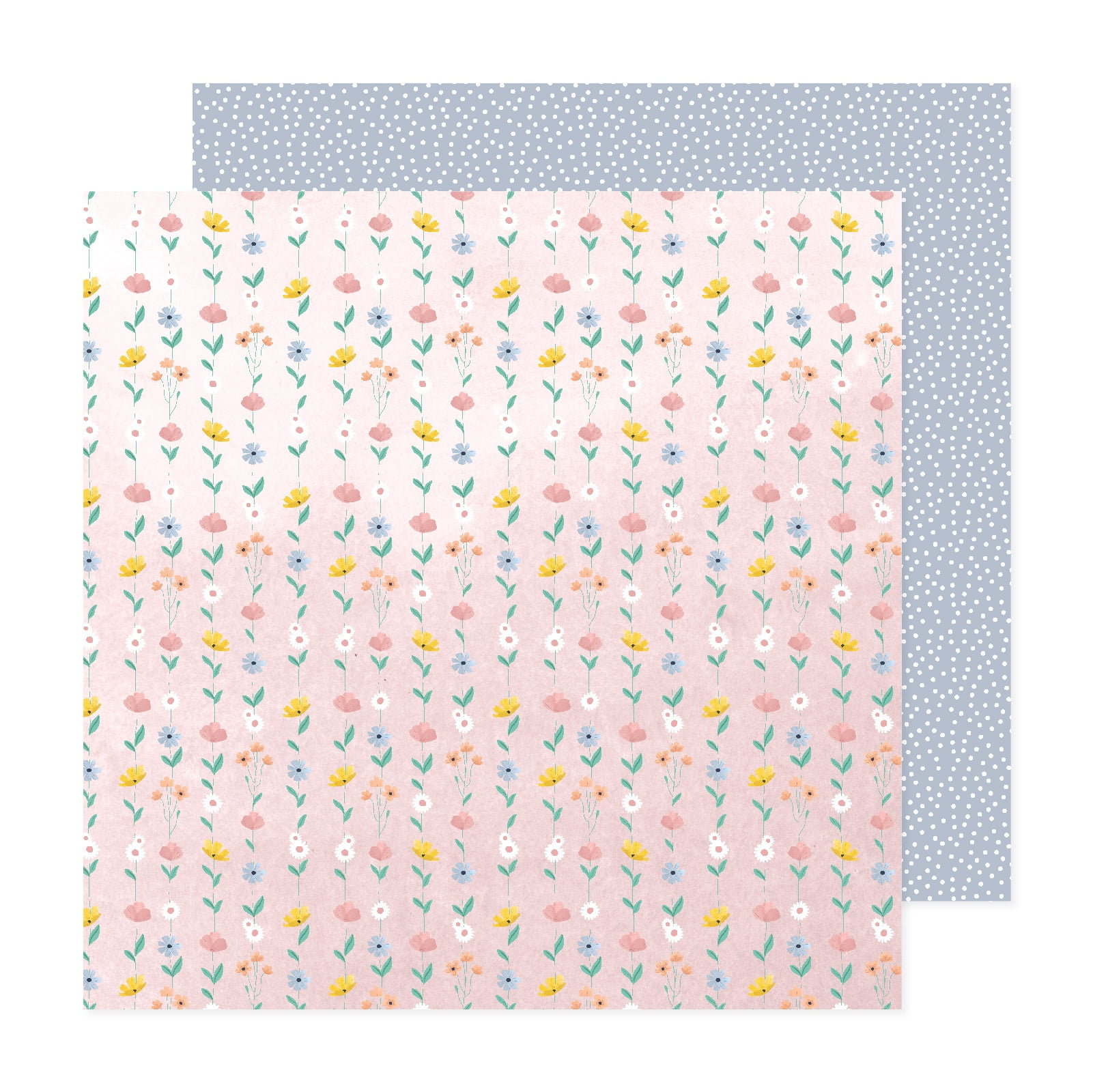 American Crafts Patterned Double-Sided Cardstock 12"X12"-Chasing Dreams ...