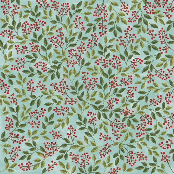 American Crafts Everyday Single-Sided Cardstock 12"X12"-Blue Stars ...