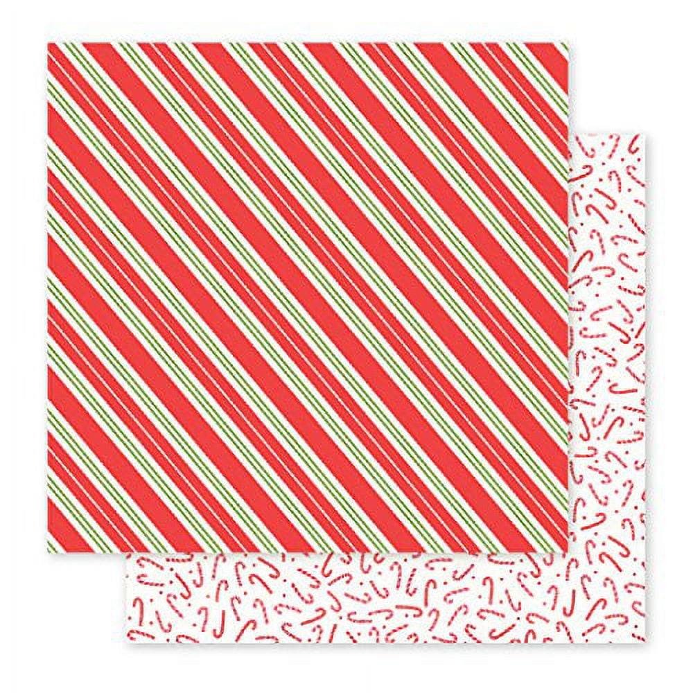 American Crafts Pebbles Holly Jolly Collection Christmas 12 X 12 Double ...
