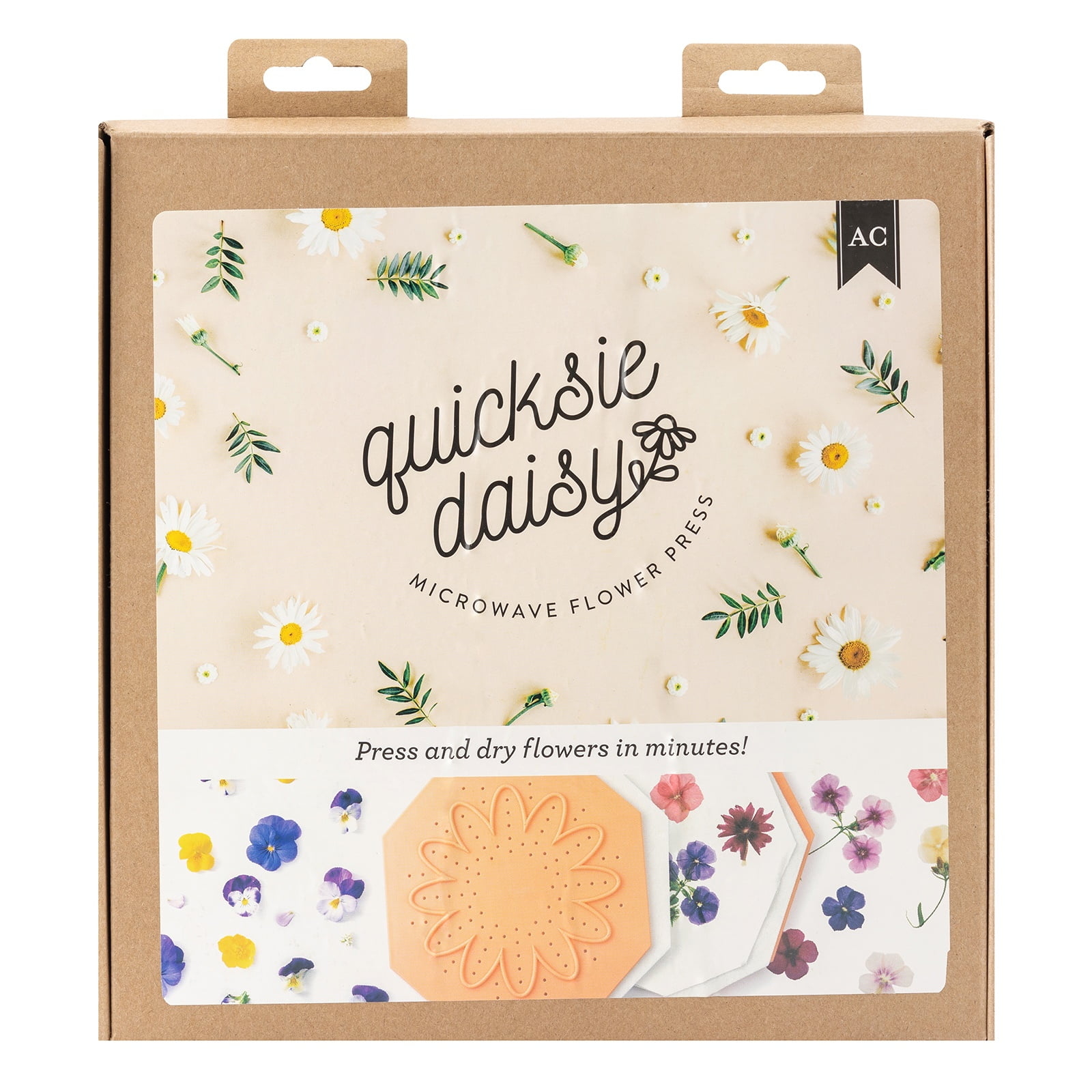 American Crafts Quicksie Daisy Flower Press Kit-15 Pieces - Walmart.com