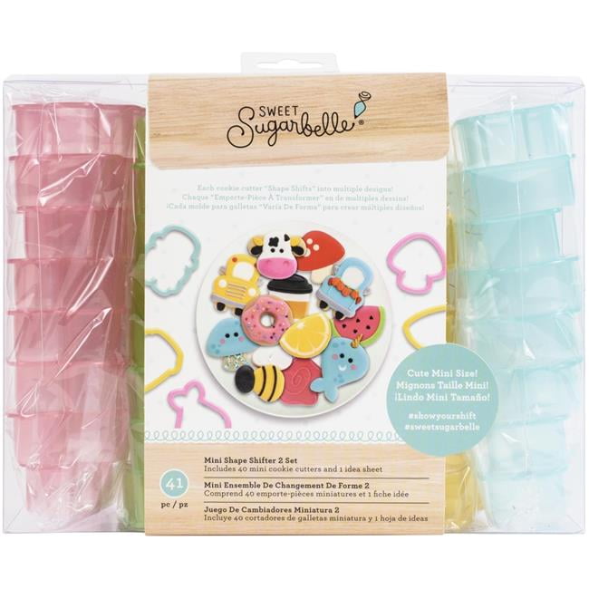 American Crafts SB351585 Sweet Sugarbelle Cookie Cutter Set with Mini ...