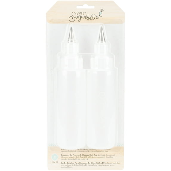 AMC Sugarbelle 8oz Icing Bottle Coupler Set - Walmart.com