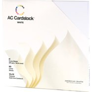 DCWV Double-Sided Cardstock Stack 12"X12" 36/Pkg Solid Gold W/Gold Foil ...