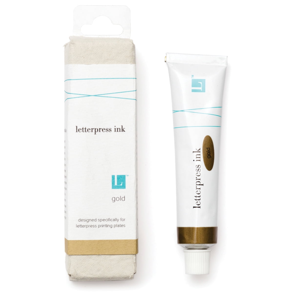 American Crafts We R Memory Keepers Letterpress Ink Gold - Walmart.com