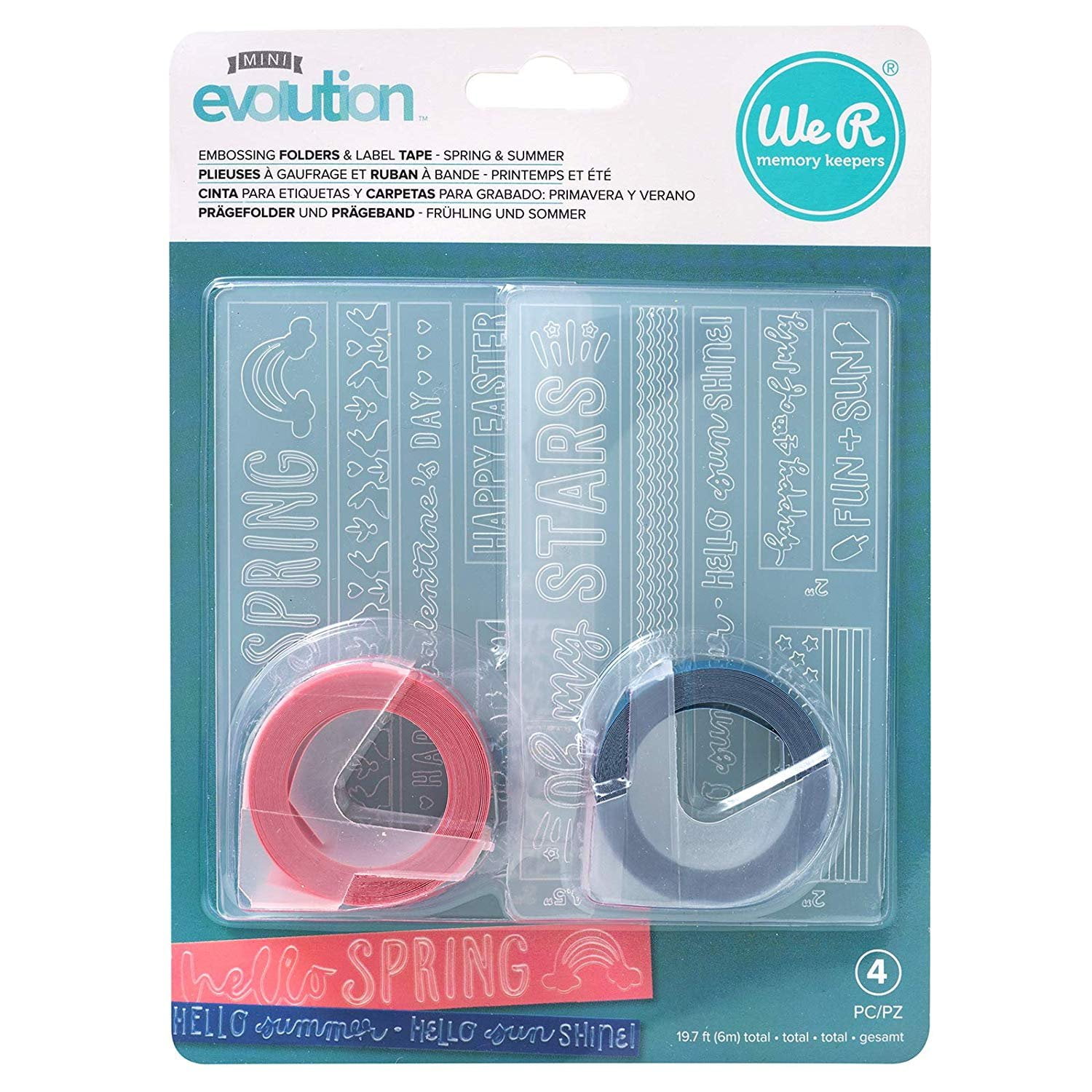 American Crafts We R Memory Keepers Mini Evolution Label It Embossing ...