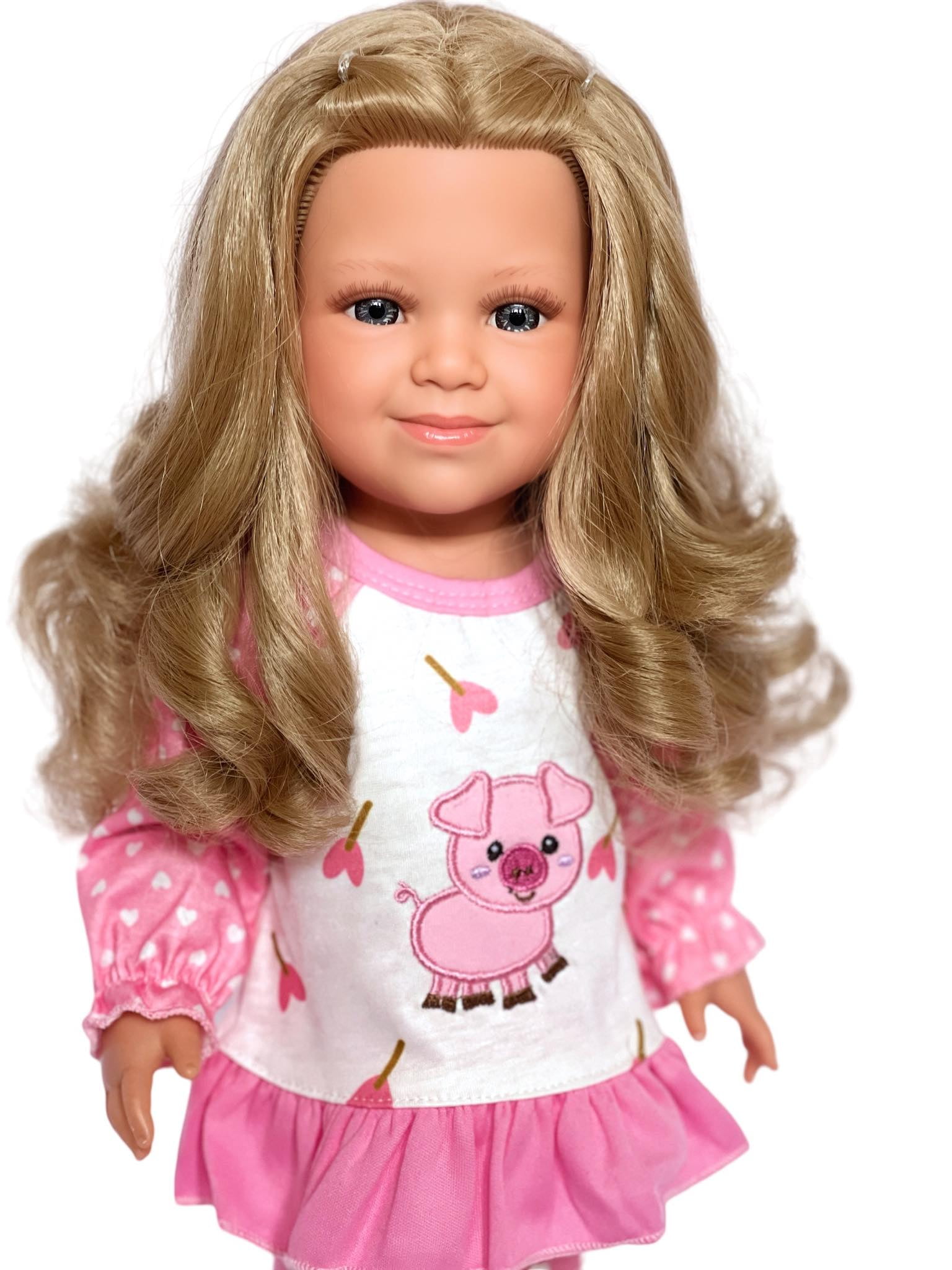 MBD® Piggy Nightgown Fits 15 Inch Ann Lauren Dolls Baby Dolls - Walmart.com