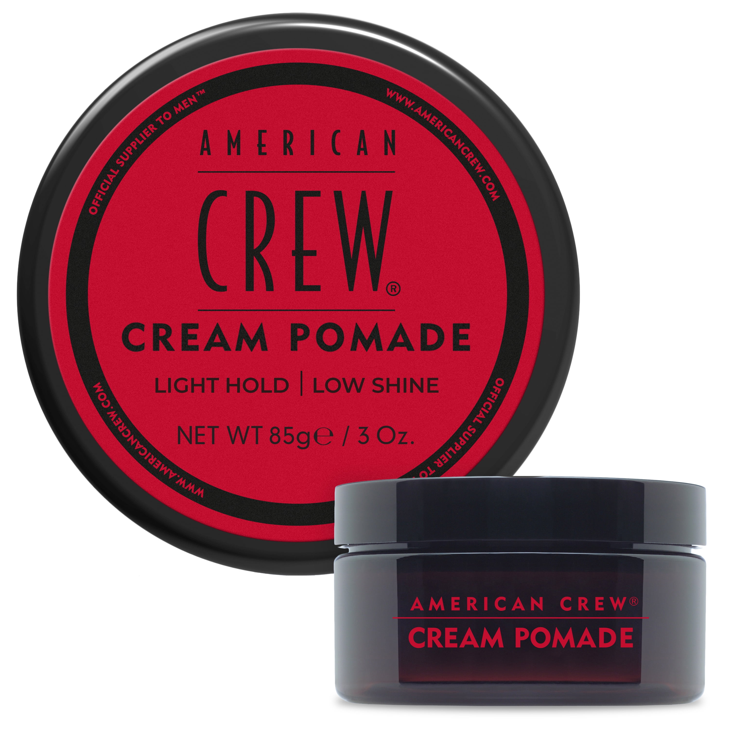 American Crew Cream Pomade, Light Hold, Low Shine, Moisturizing, Frizz ...