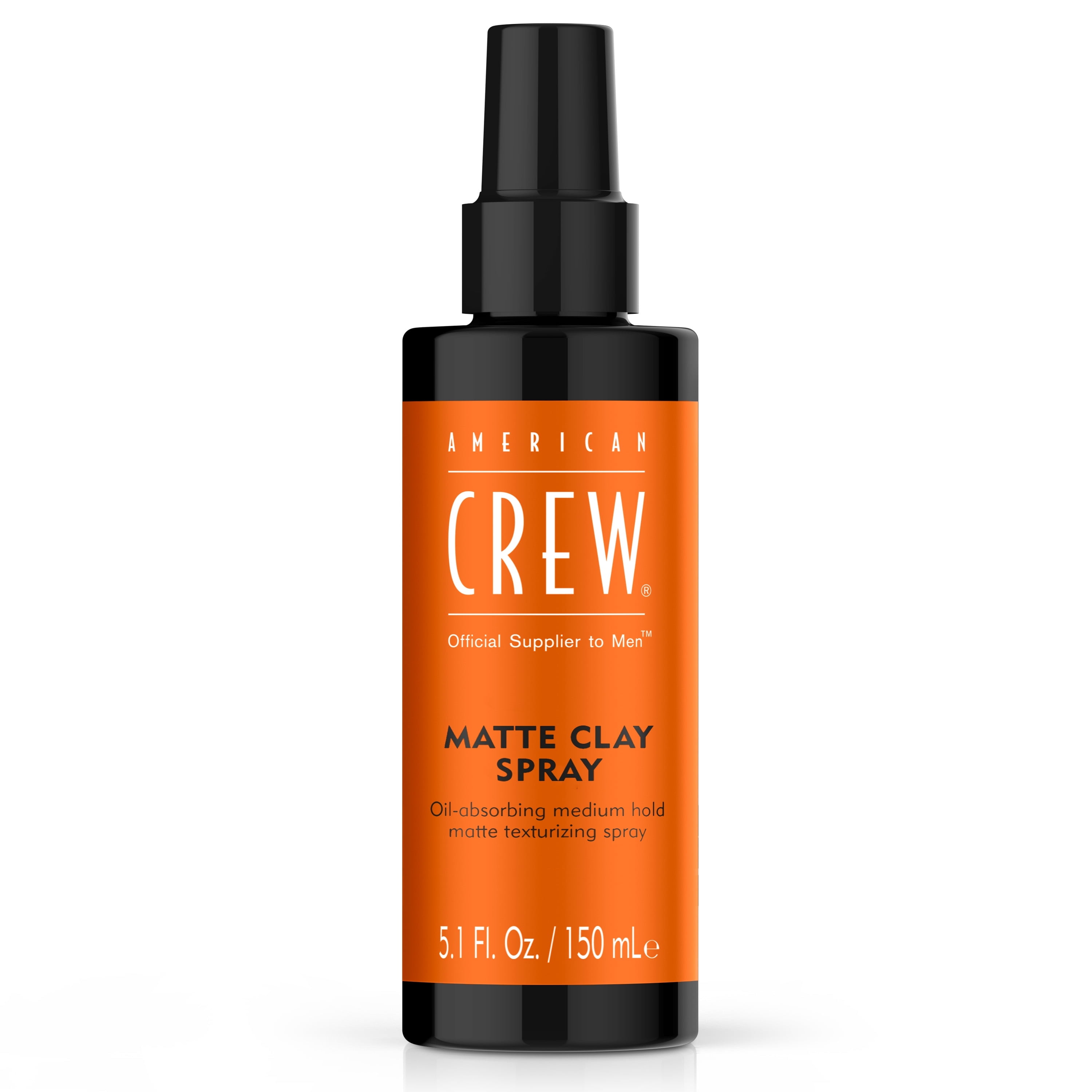 American Crew Matte Clay Spray, 5.1 fl oz, Volume, Texture, Long ...