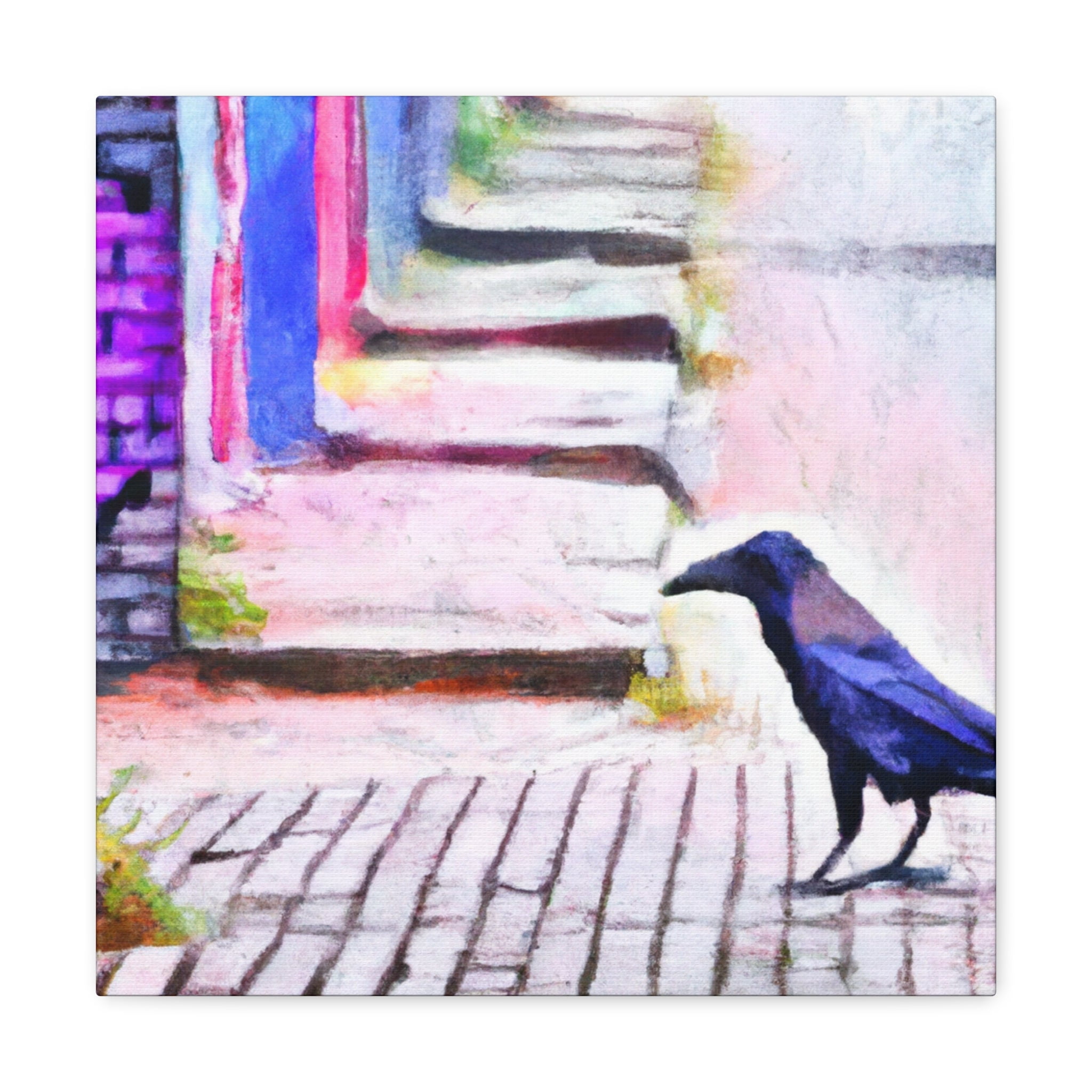 American Crow Mural - Canvas - Walmart.com