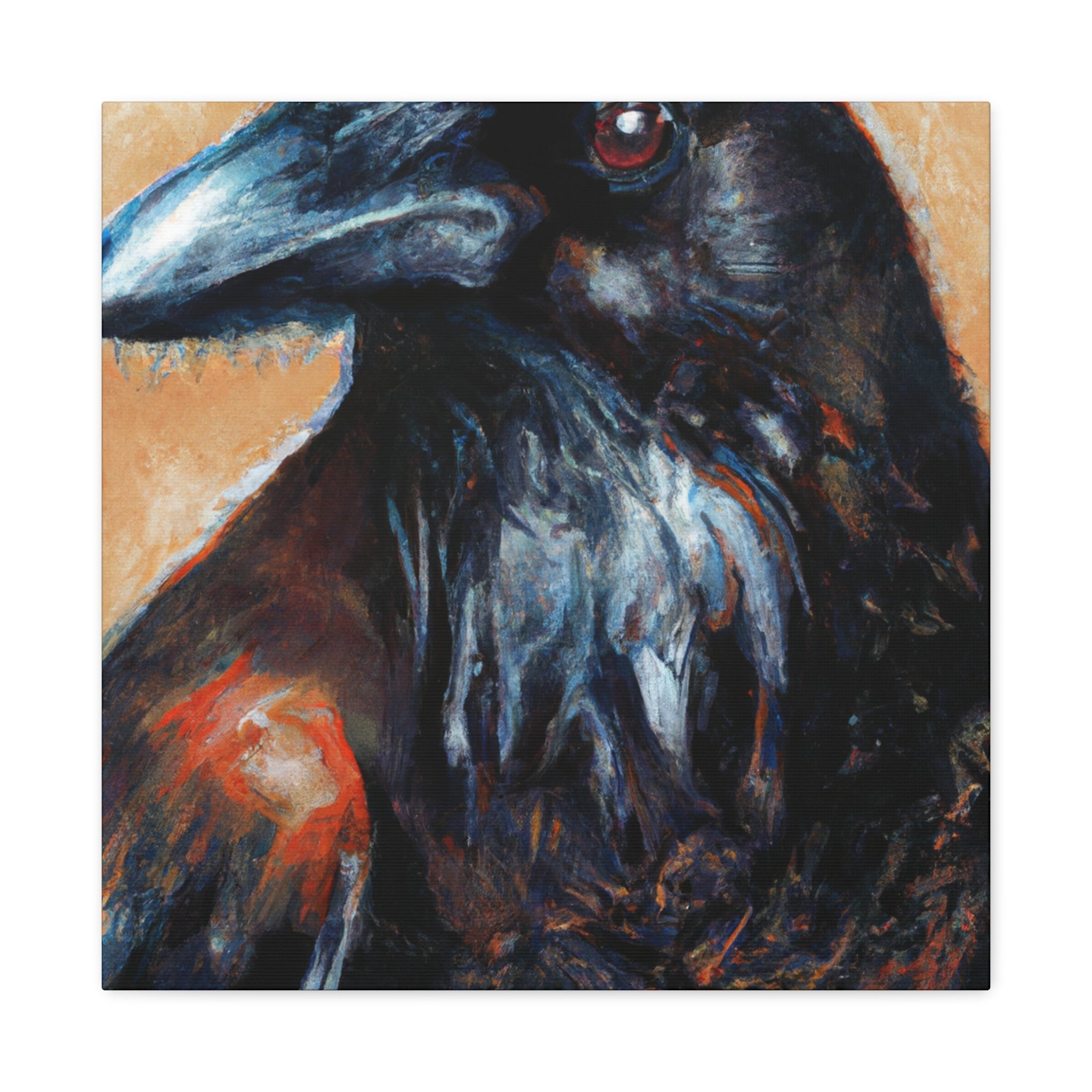American Crow Realism. - Canvas - Walmart.com