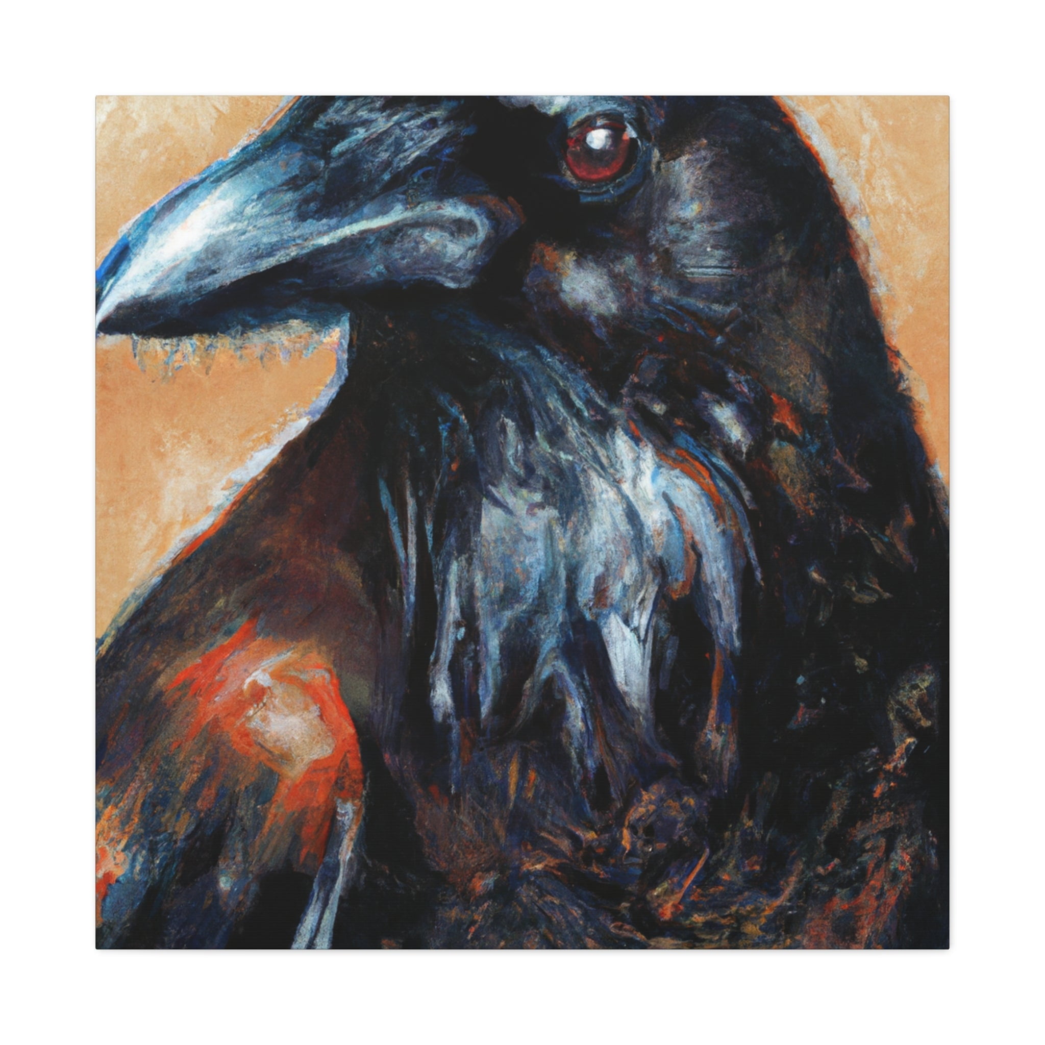 American Crow Realism. - Canvas - Walmart.com