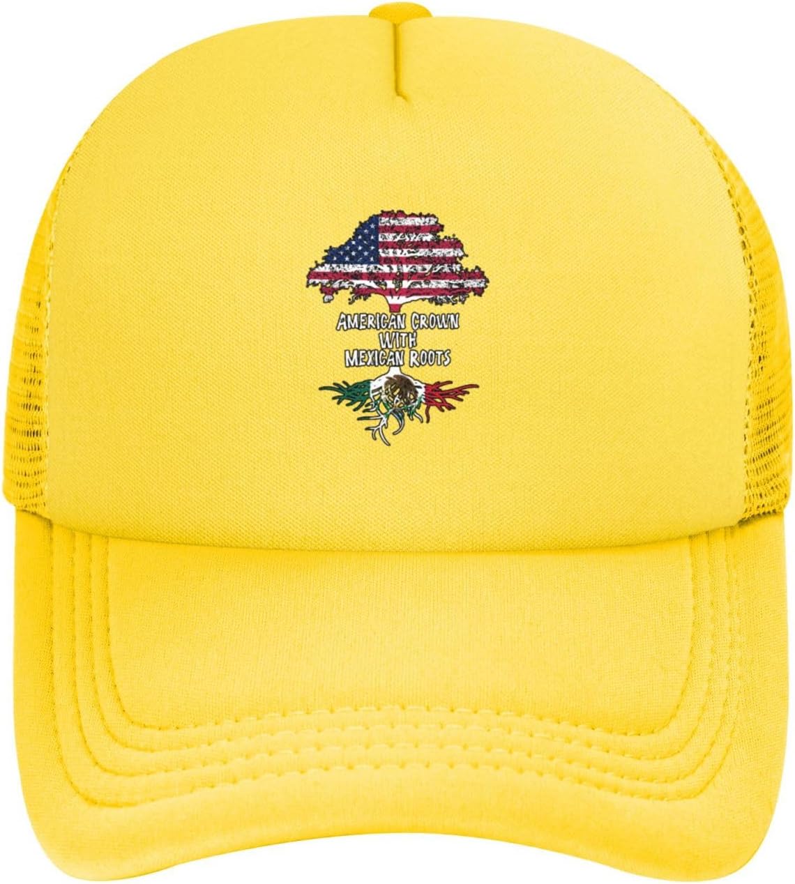 American Crown with Mexican Roots Trucker Hat - Walmart.com