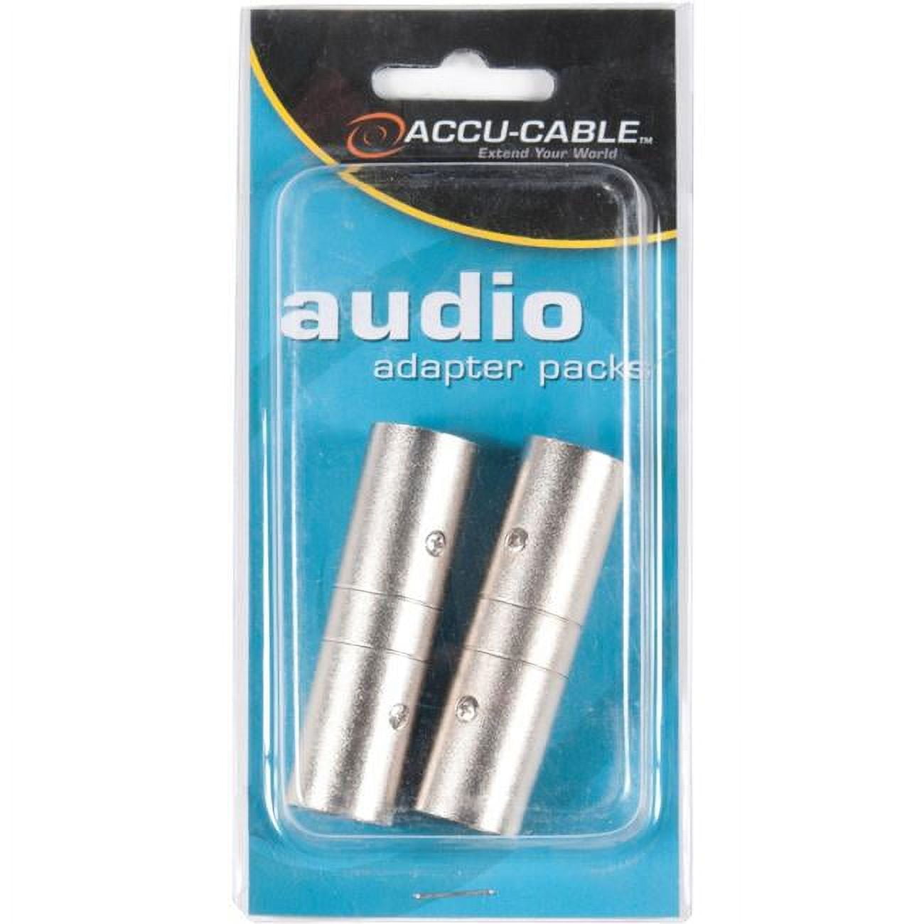 American DJ AXLRC3PMM Male 3-Pin XLR to Male 3-Pin XLR Adapter ...