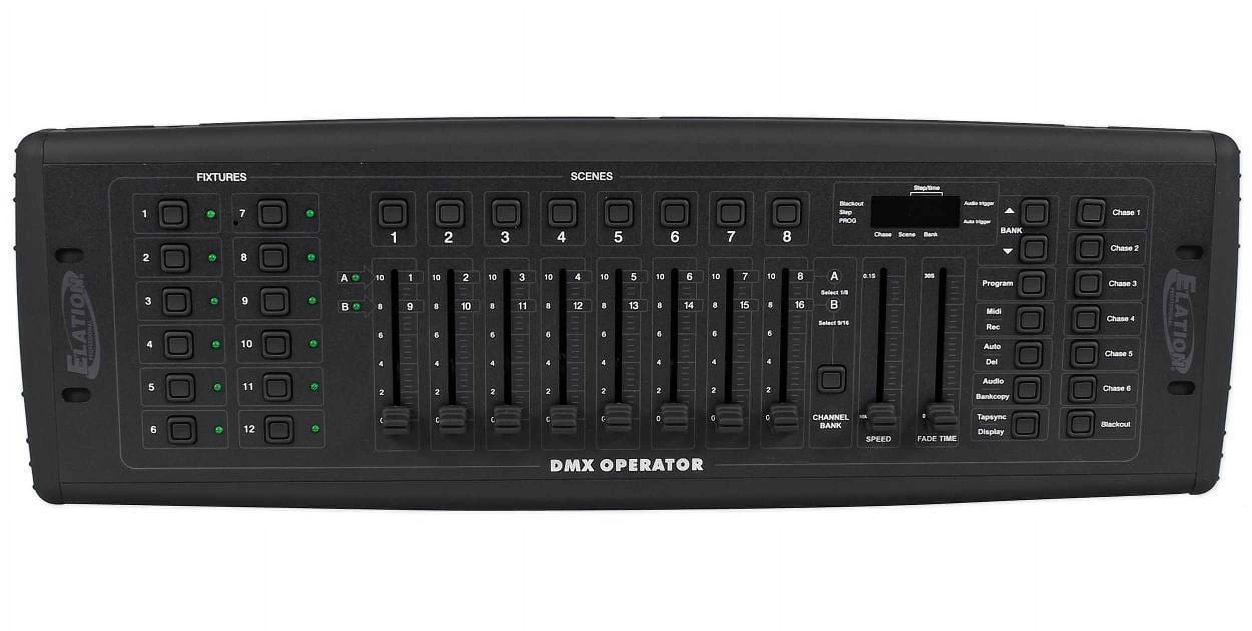 American DJ DMX Operator 192 DMX Channel DJ MIDI Light Controller ADJ - Walmart.com