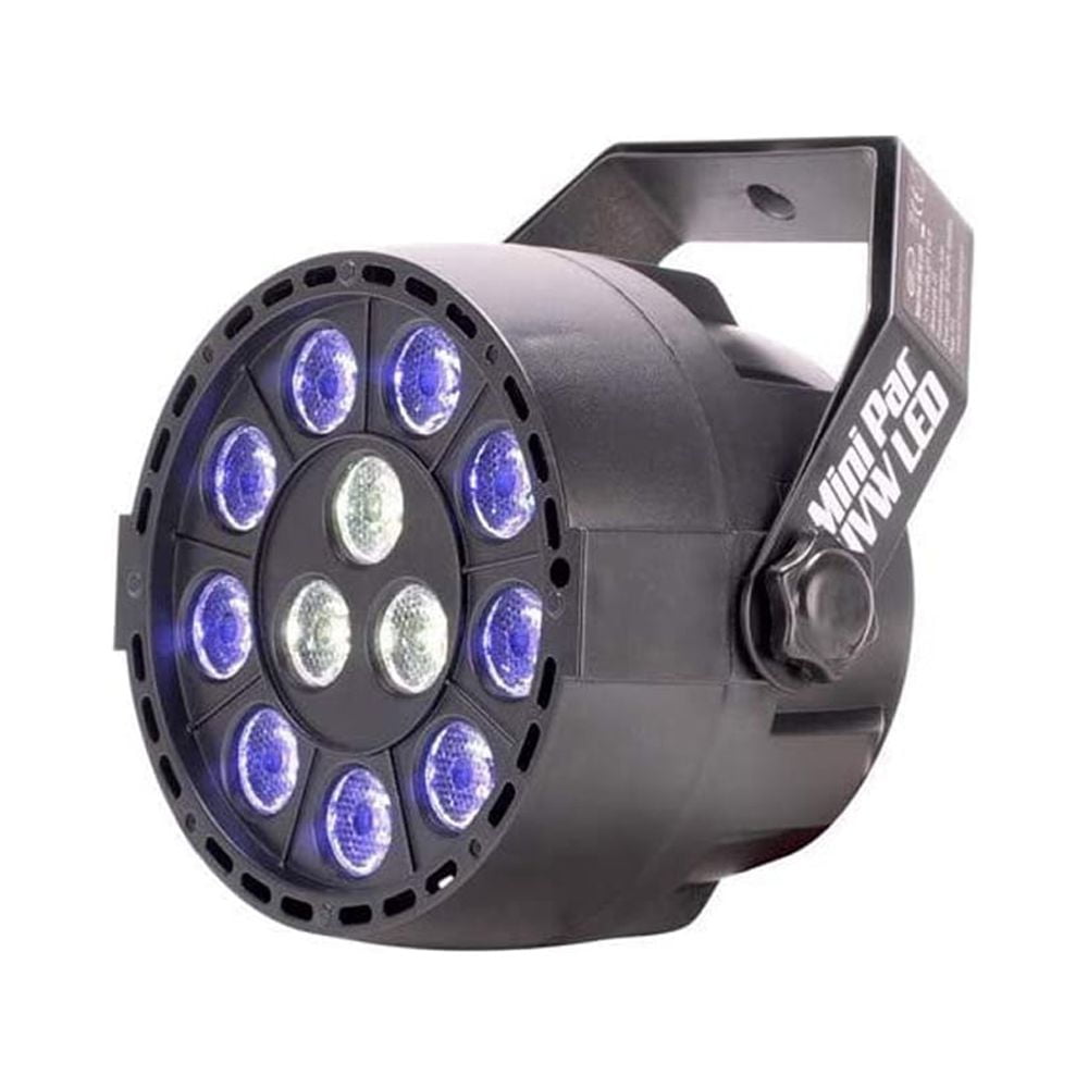 American DJ Eliminator Mini Par 1 Watt UVW LED Hanging Light Lighting ...