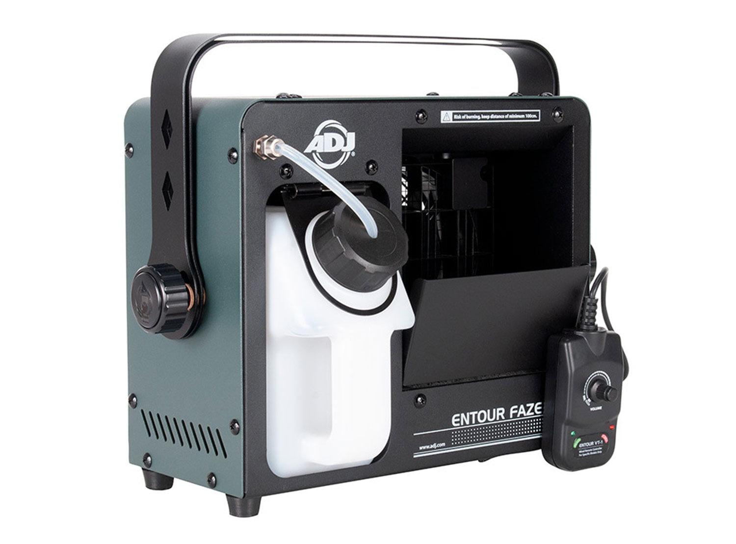 American DJ Entour Faze Jr 200-Watt Fazer Water-Based Fog Fluid Hazer ...