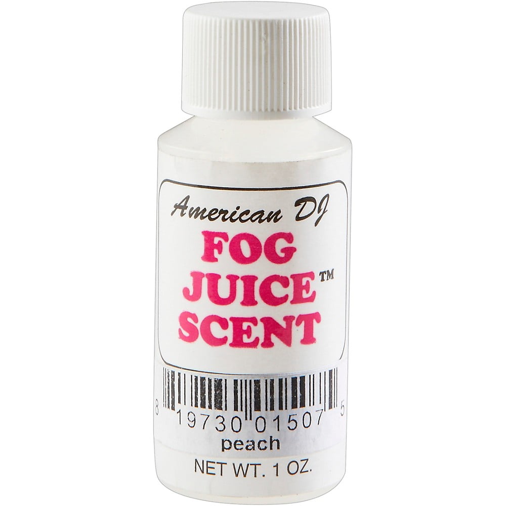 American DJ Fog Juice Scent Peach - Walmart Business Supplies