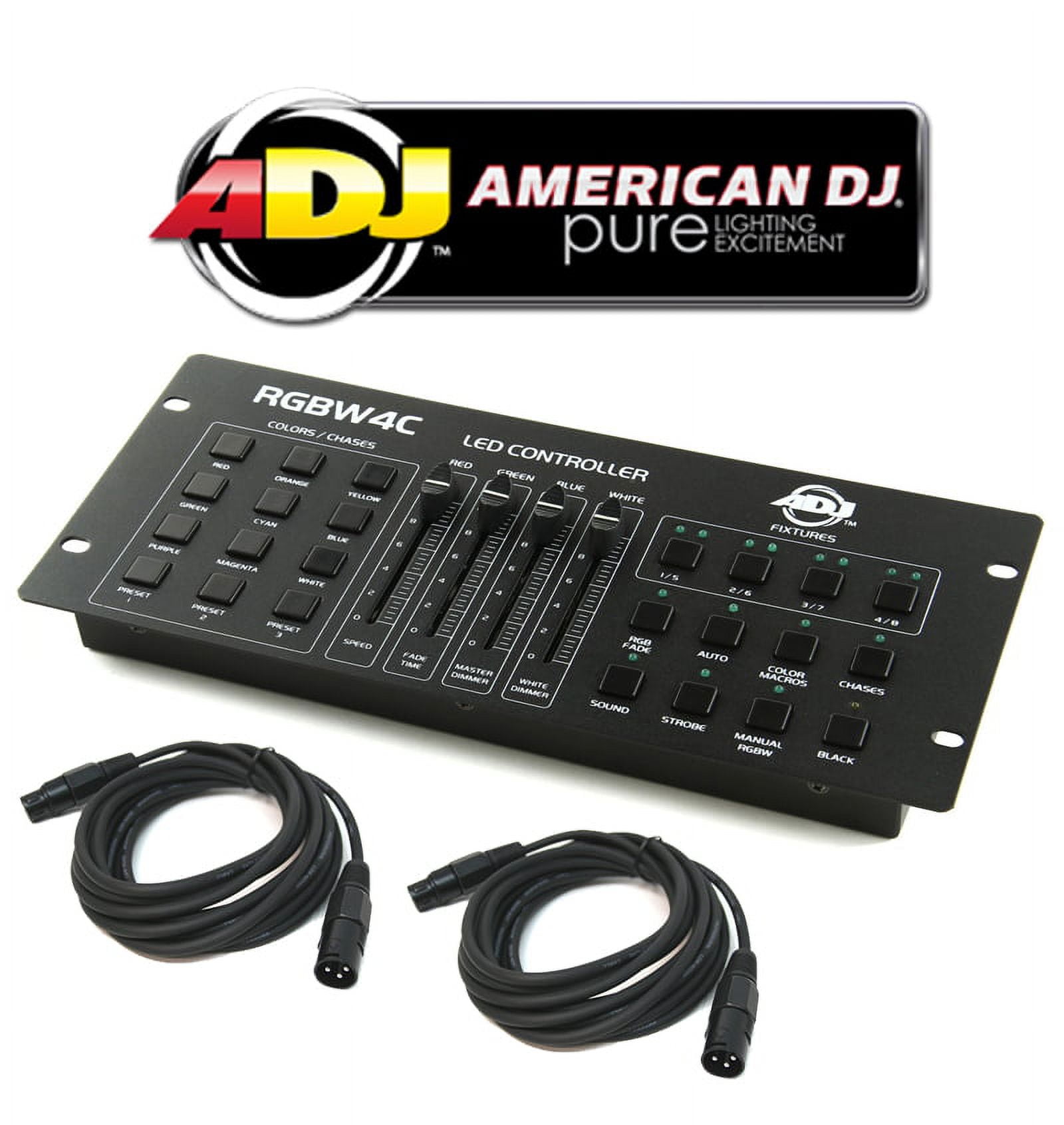 American DJ Lighting Rgbw4C LED Par Can Stage Wash Light Controller ...