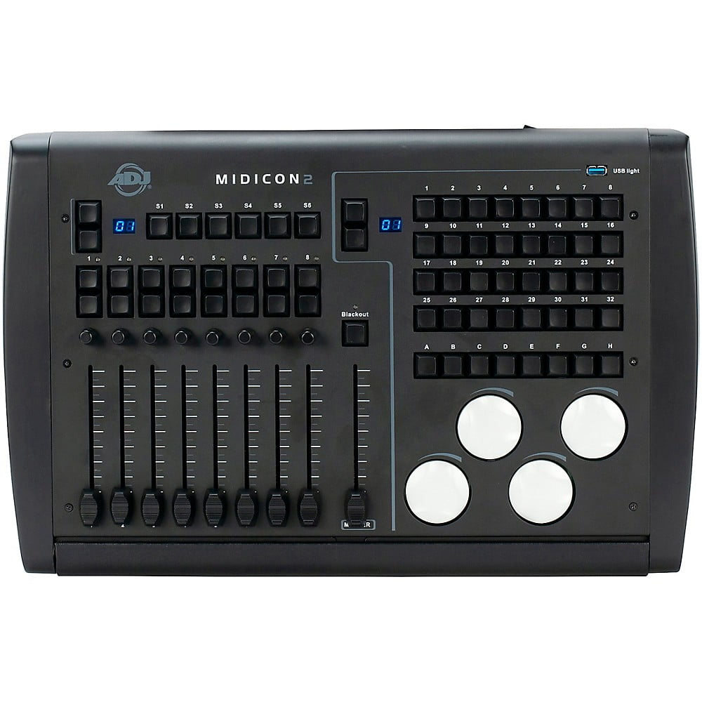 American DJ MIDICON-2 Professional USB Powered Midi Software Controller ...