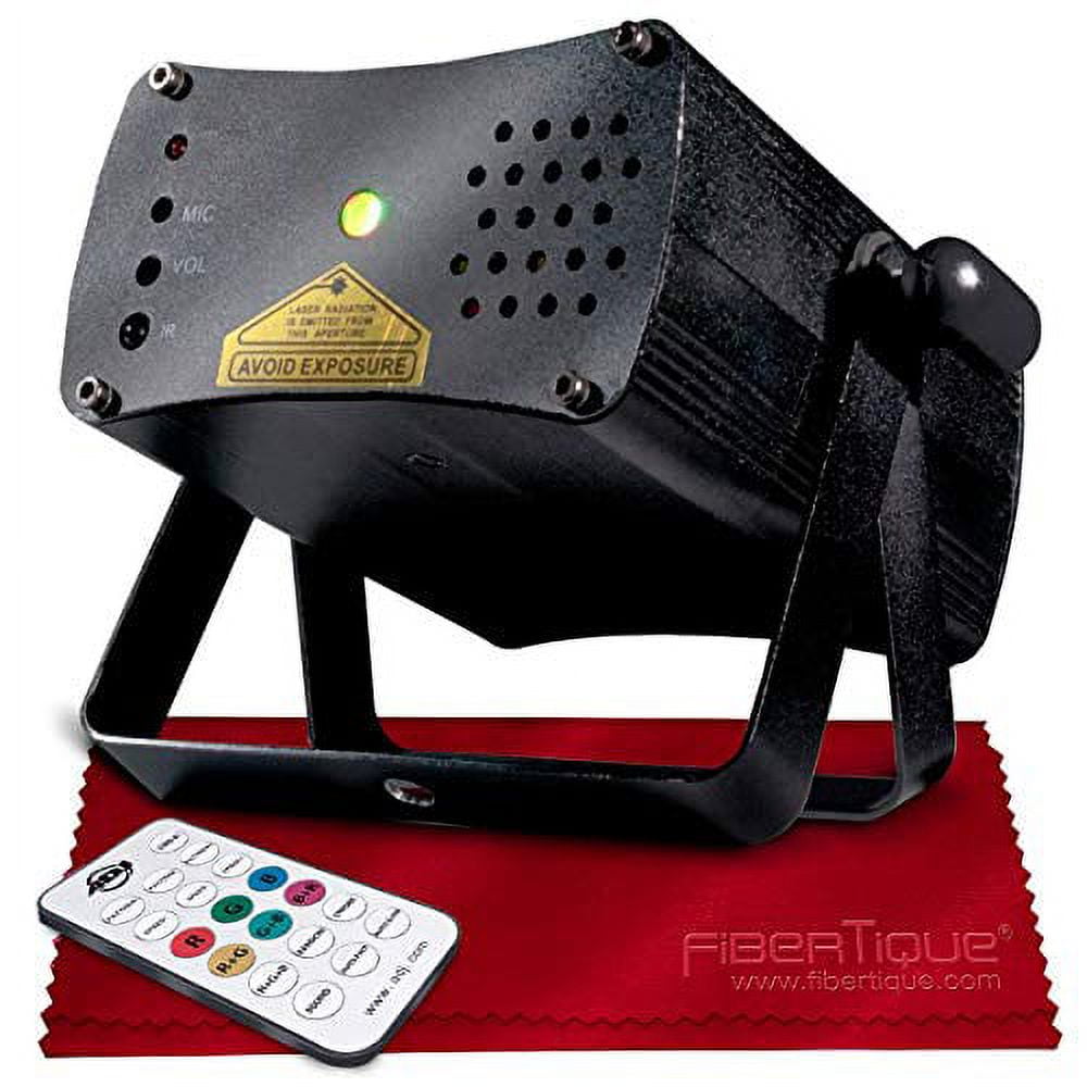 American DJ Micro Galaxian II Laser with UC Laser IR Wireless Remote ...