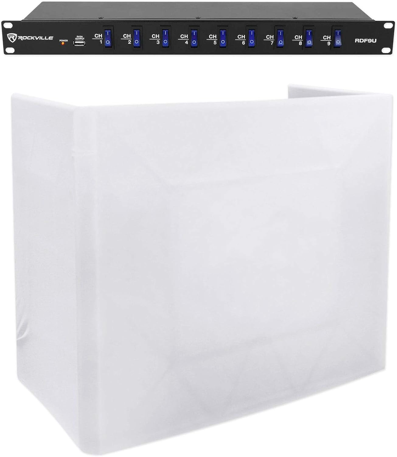 American DJ Pro-ETS White Scrim for Pro Event Table II DJ Facade ...