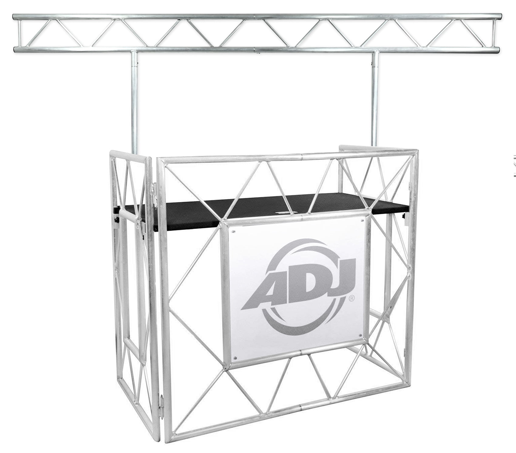 American DJ Pro Portable Event Table II with Foldable DJ Booth Facade ...