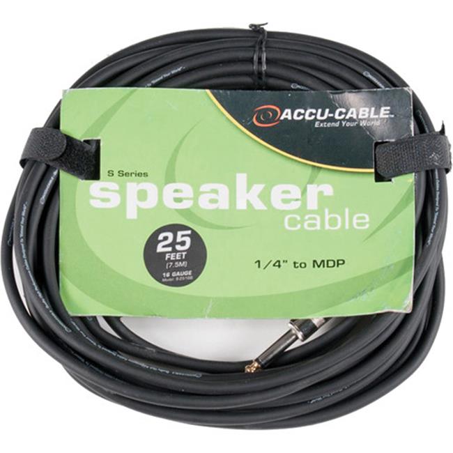 American DJ S-2516B 25 ft. 16 Gauge Speaker Cable - Walmart Business ...