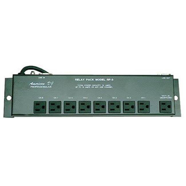American DJ SRP8 SC8 II Relay Power Pack - Walmart.com