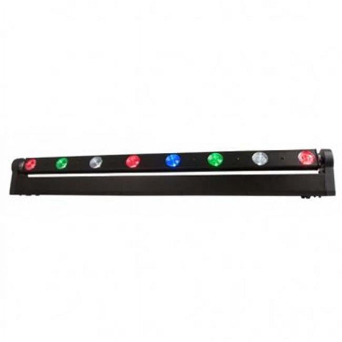 American DJ 8W Sweeper Beam Quad LED Moving Light Bar - Stage Flashing ...