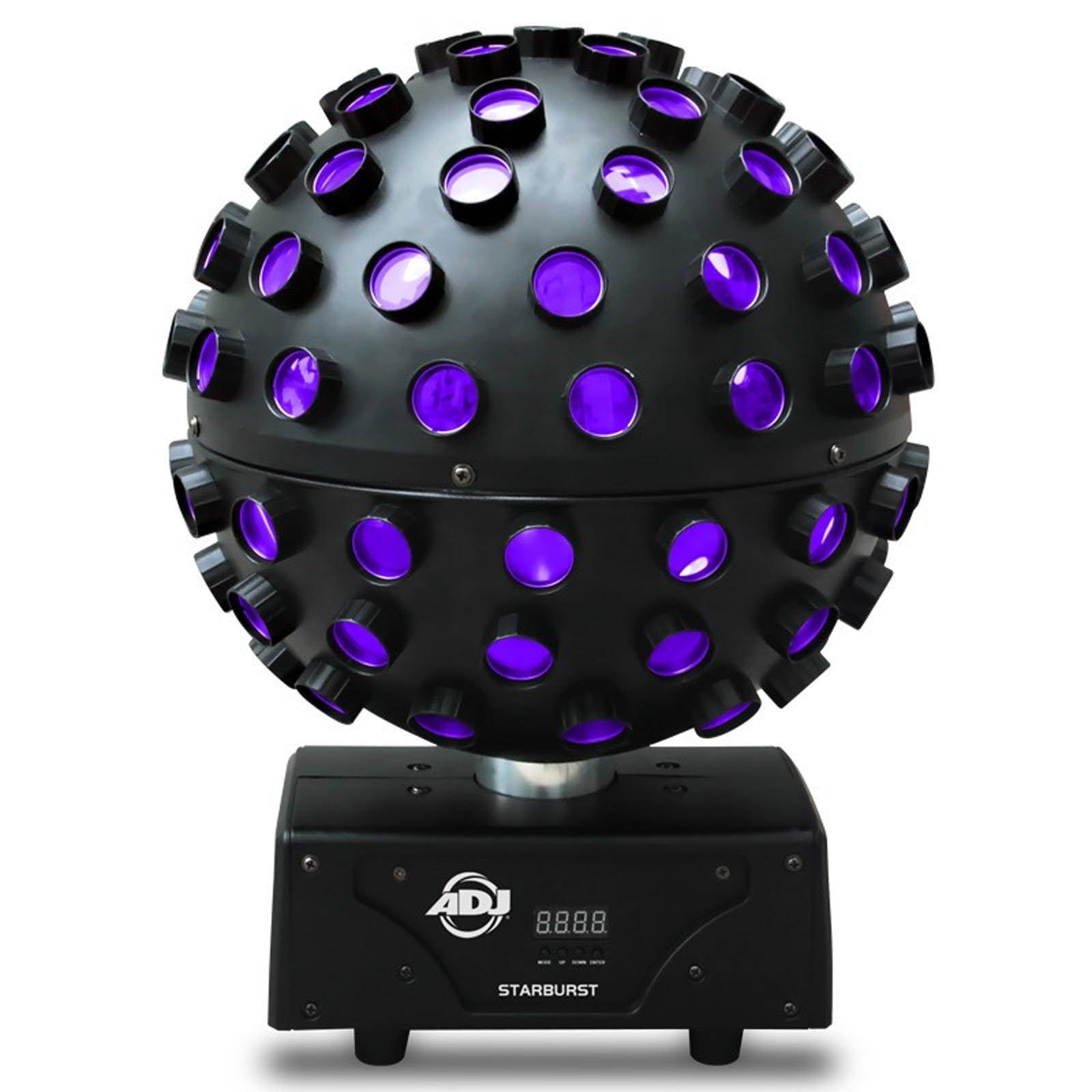 American DJ Starburst Multi-Color HEX LED Sphere Lighting Effect ...