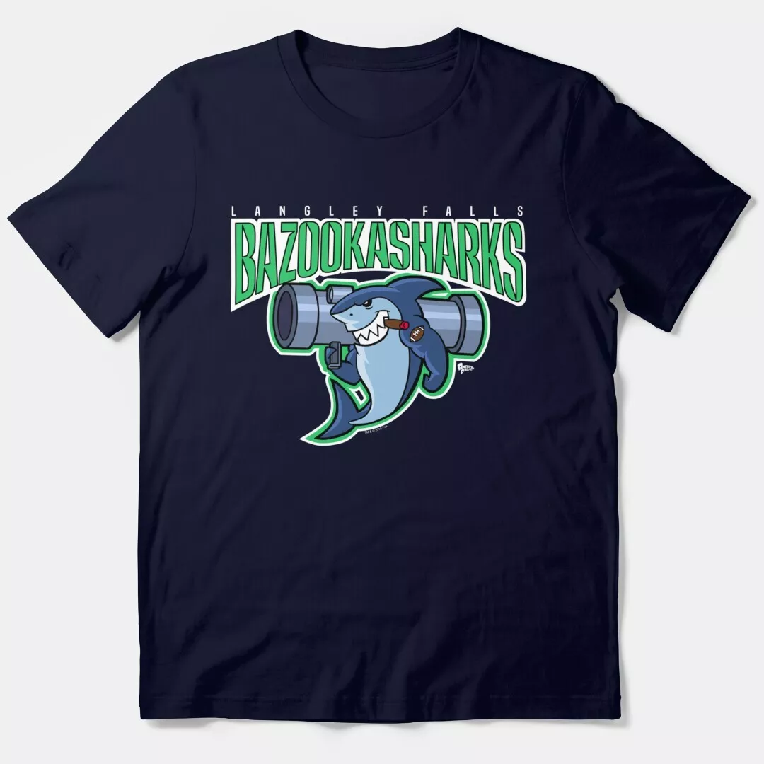 American Dad Bazooka Sharks Logo T-Shirt - Walmart.com
