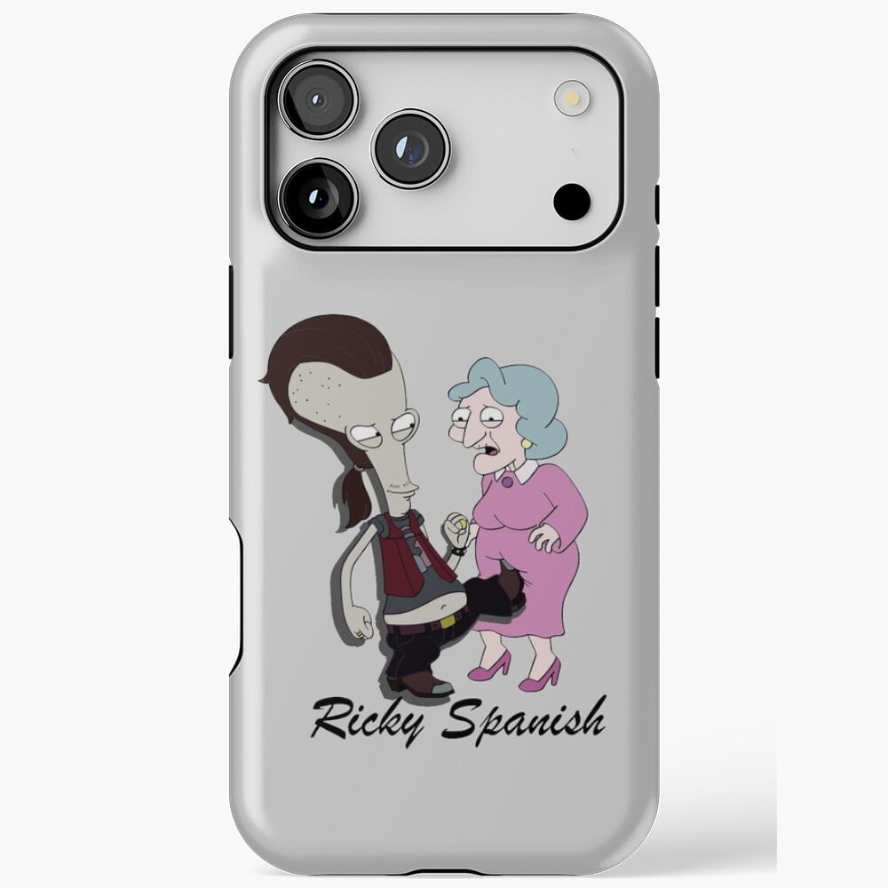 American Dad Roger Alien Ricky Spanish Persona Funny iPhone Case 17 ...